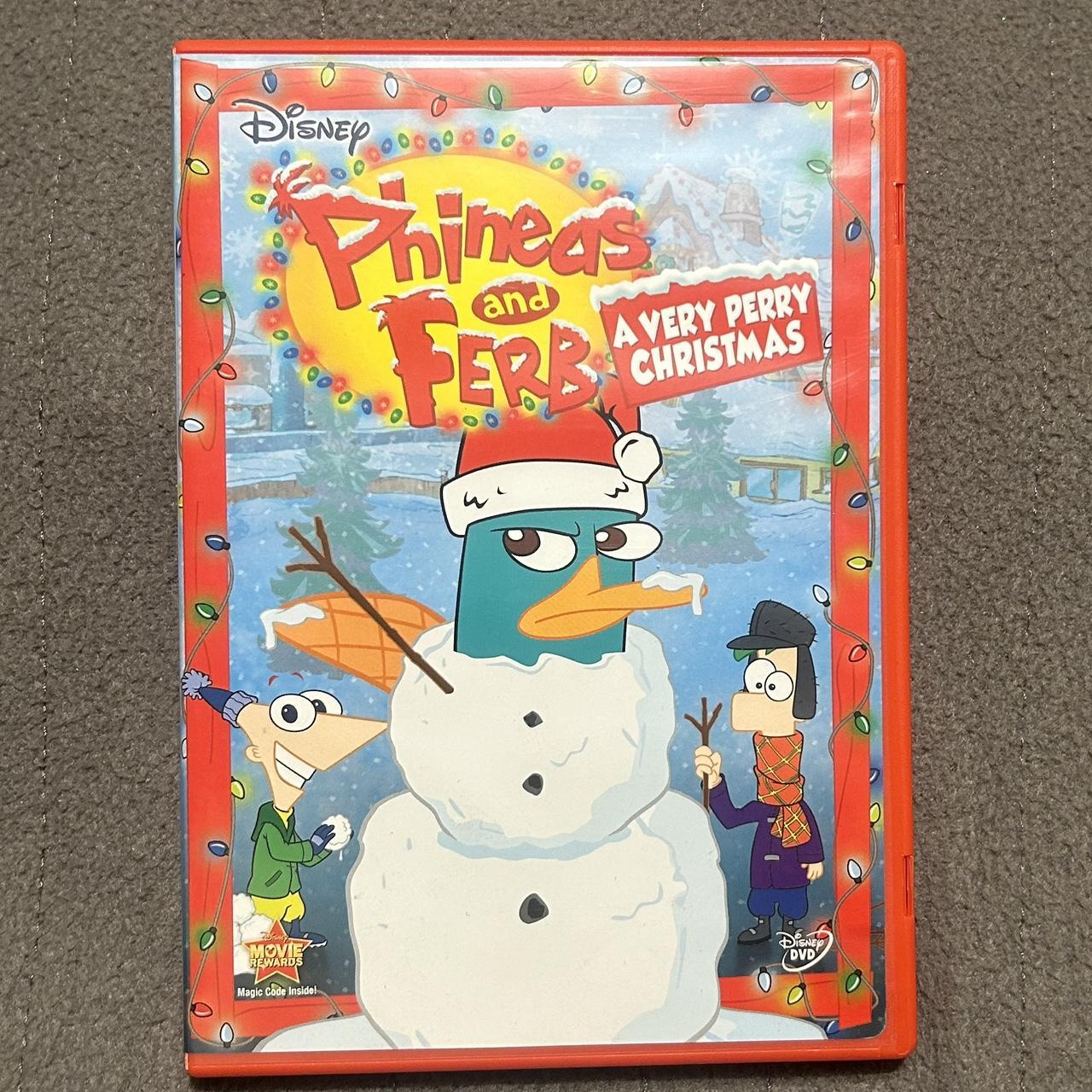 Phineas and Ferb A Very Perry Christmas DVD Disney... - Depop
