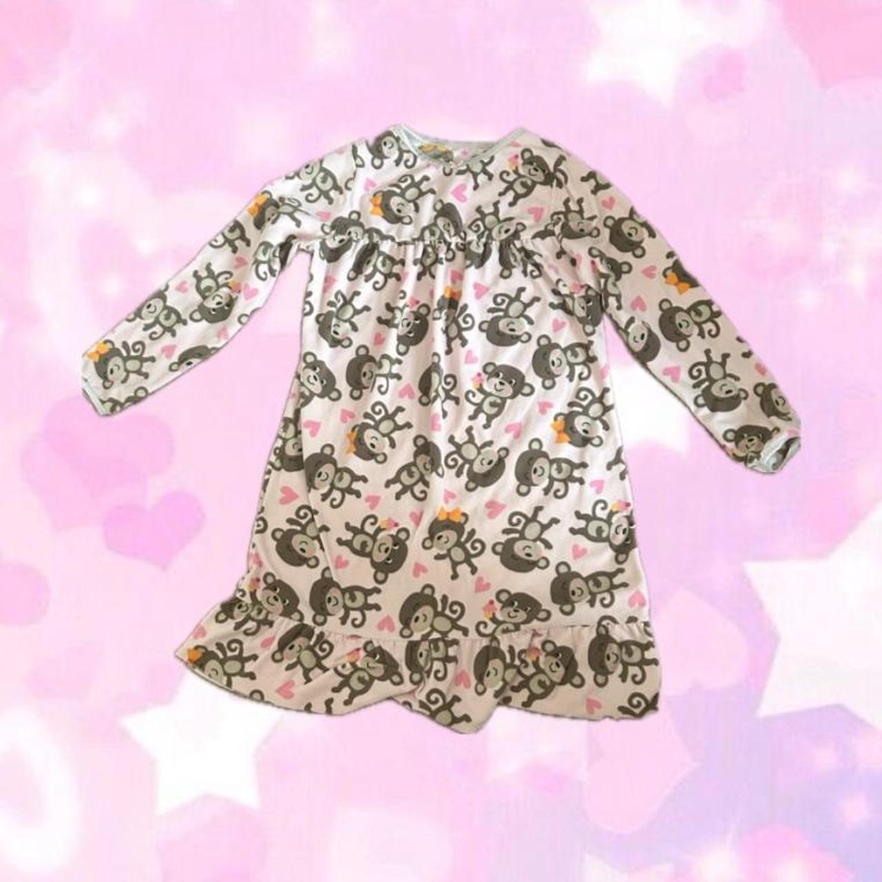 Cutecore monkey print 2000’s kawaii bobby jack... - Depop