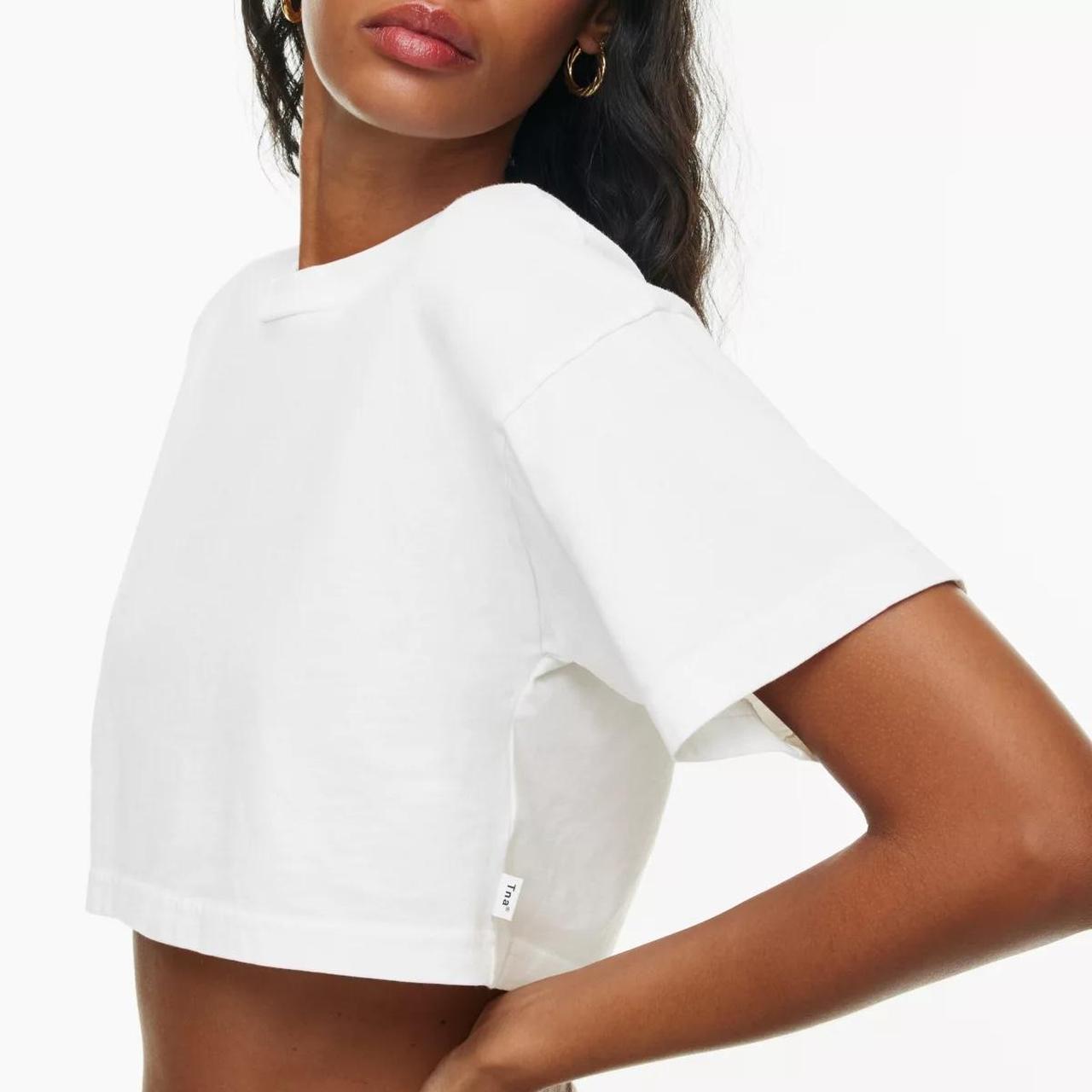 Aritzia TNA Laid Back T-Shirt—size 2XS! This is very... - Depop