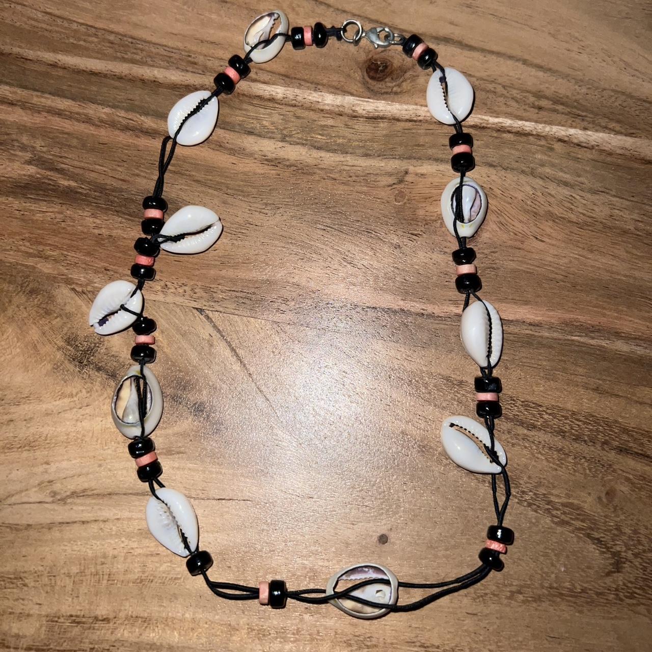 Poca shell necklace! Worn a few times, in great... - Depop