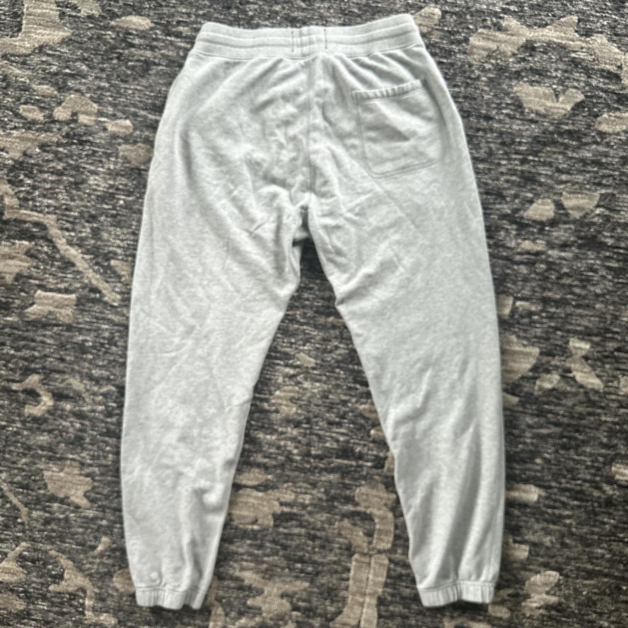 REIGNING CHAMP Gray essentials sweatpants. This is a... - Depop