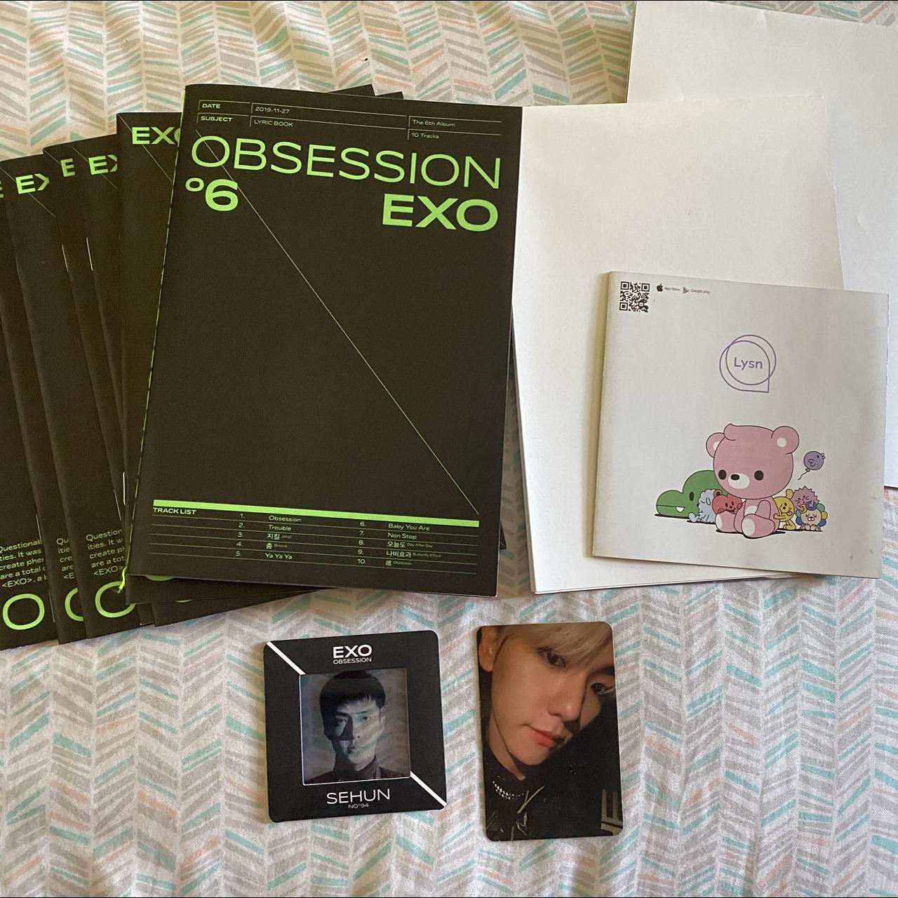 EXO Obsession album with everything included!... - Depop