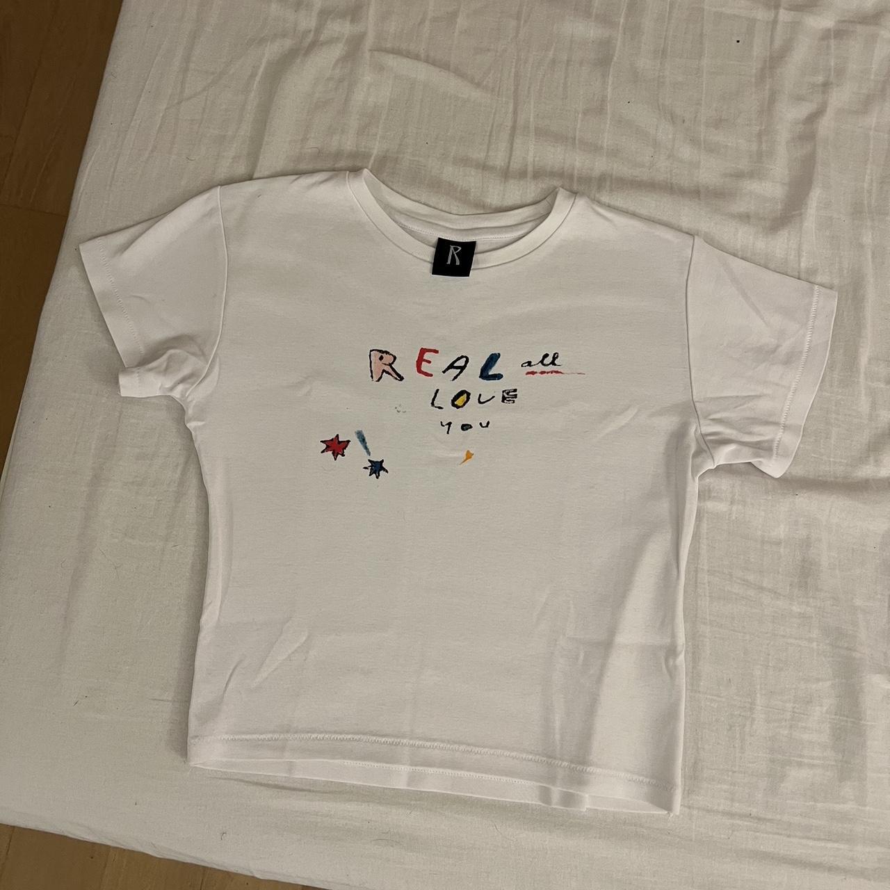Realisation Par REAL LOVE TEE in White size XS New... - Depop