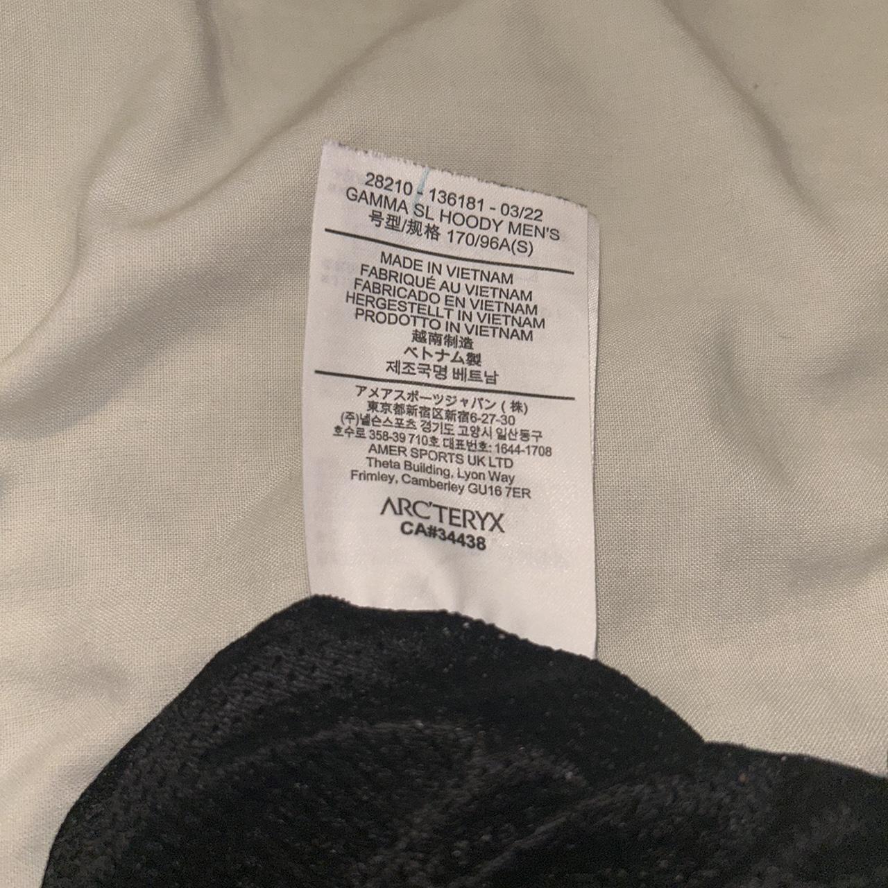 Arcteryx Gamma SL Jacket ⬛️🕸️ Water Proof... - Depop