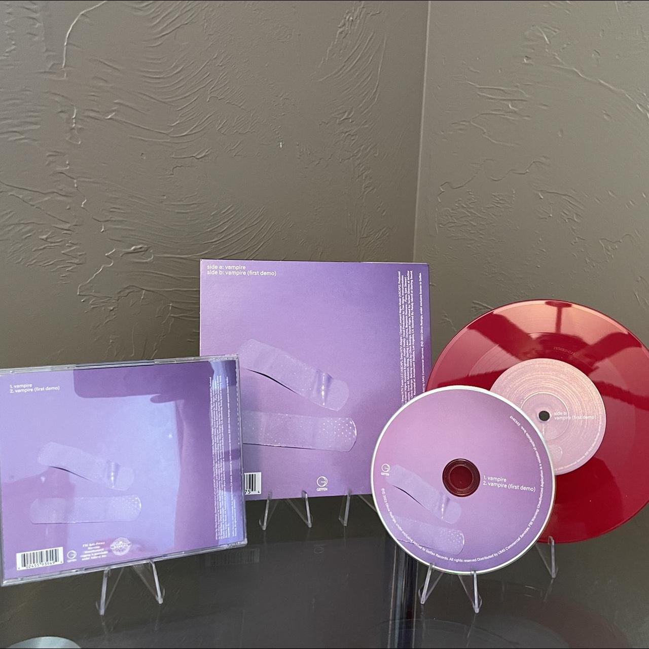 Olivia Rodrigo Vampire cd and vinyl bundle ! Sold... - Depop