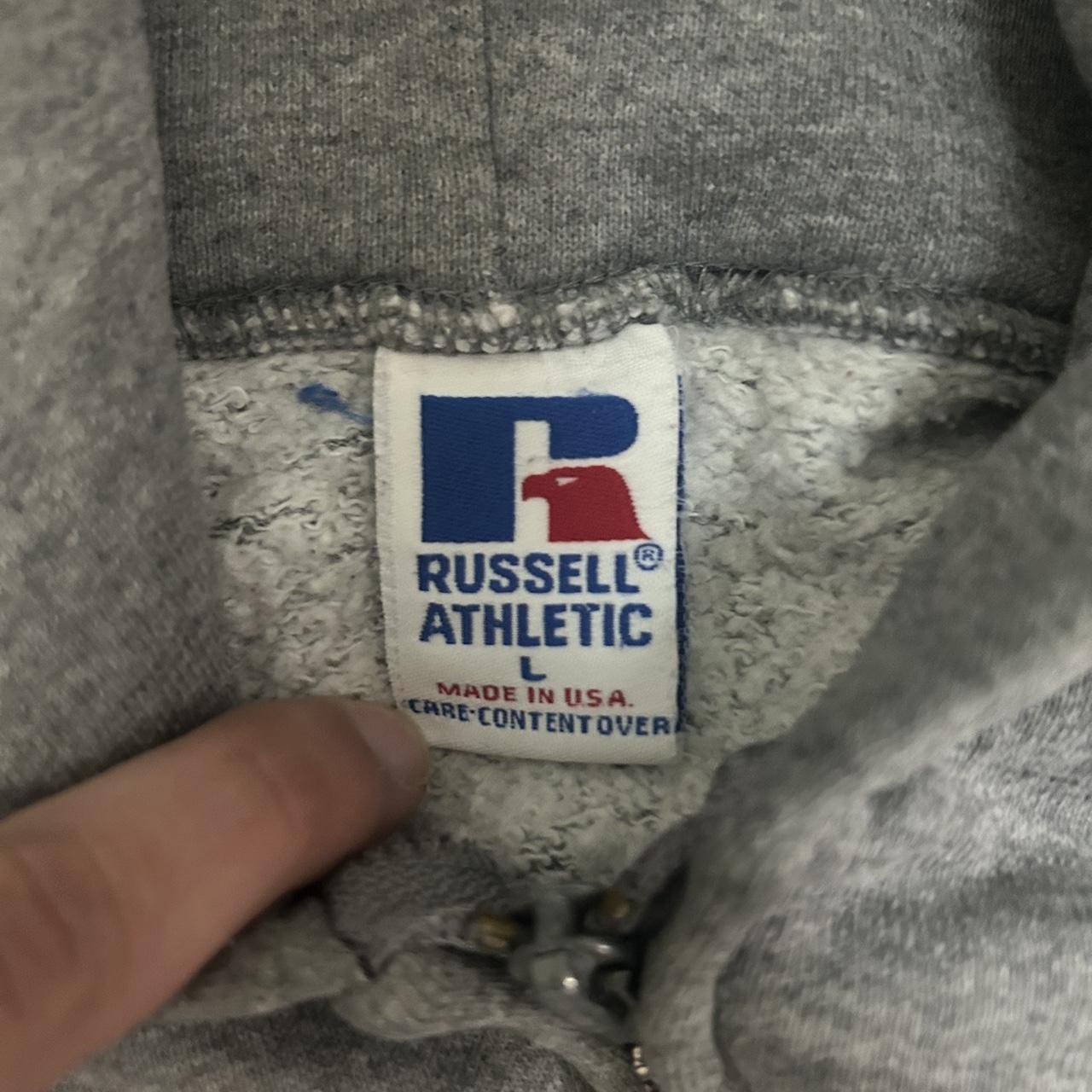 Russell Athletic Jacket Made In USA Size: Large... - Depop