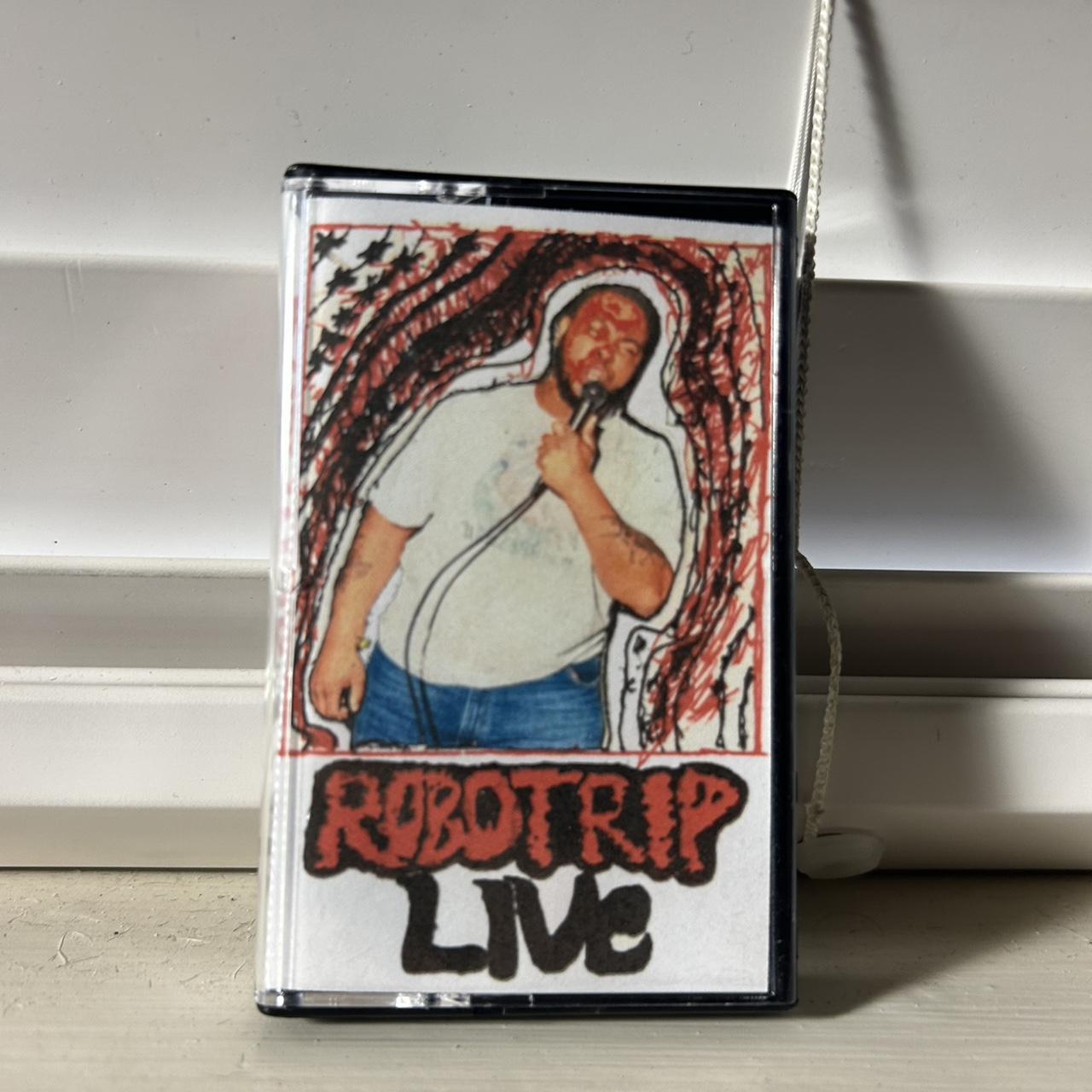 Robotrip “live” cassette. Hardcore punk from... - Depop