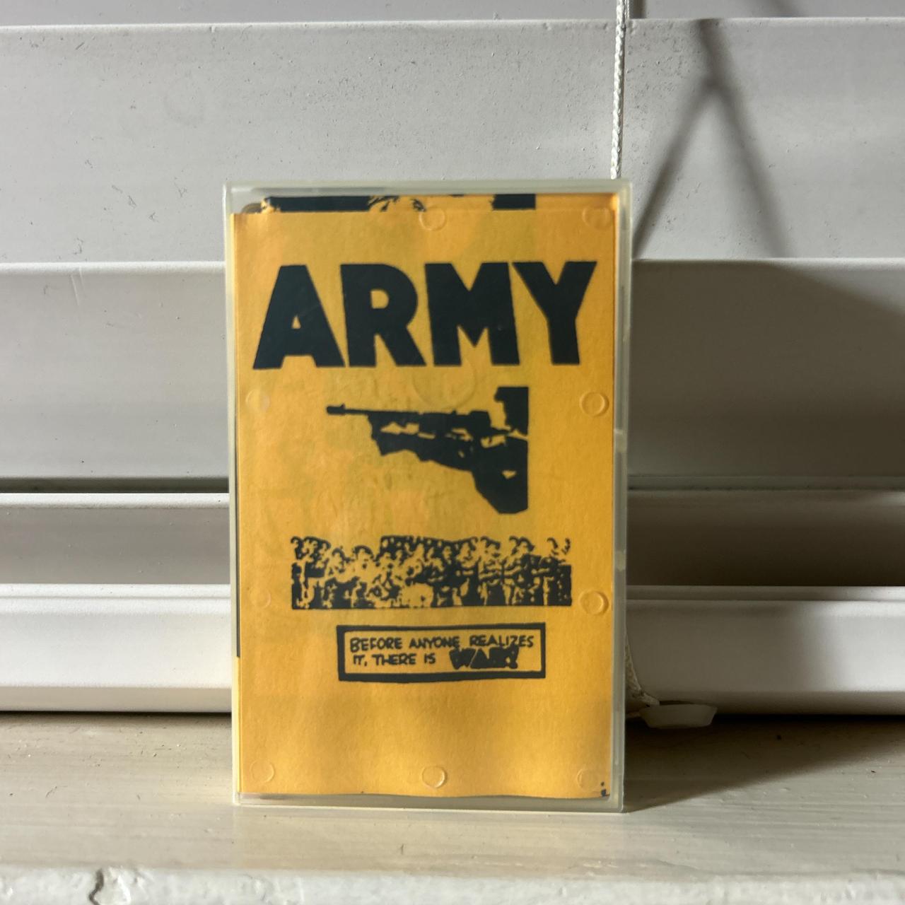 Army “2nd Tape” Cassette. #army #hardcorepunk... - Depop