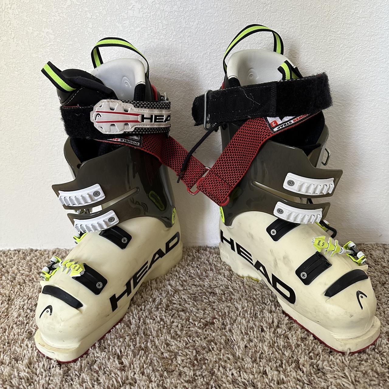 Head Men's Cream and Black Boots | Depop