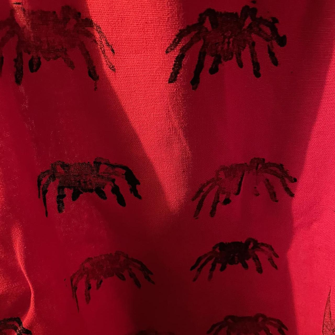 Tarantula Spider Gothic Tote Bag Stamped With Fabric... - Depop