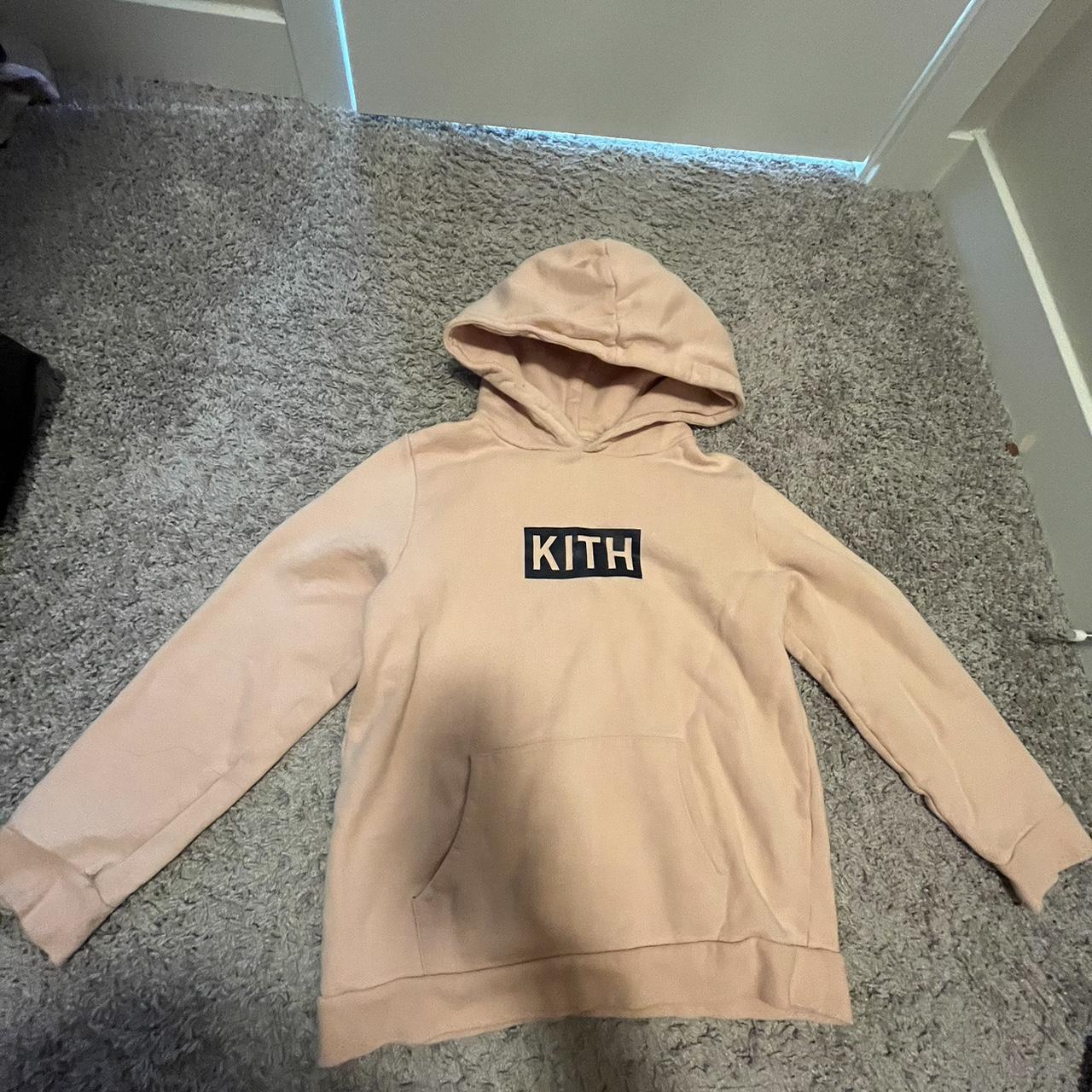 COMFY COZY PINK KITH HOODIE💕🌸🐽 (WORN ONCE NO... - Depop