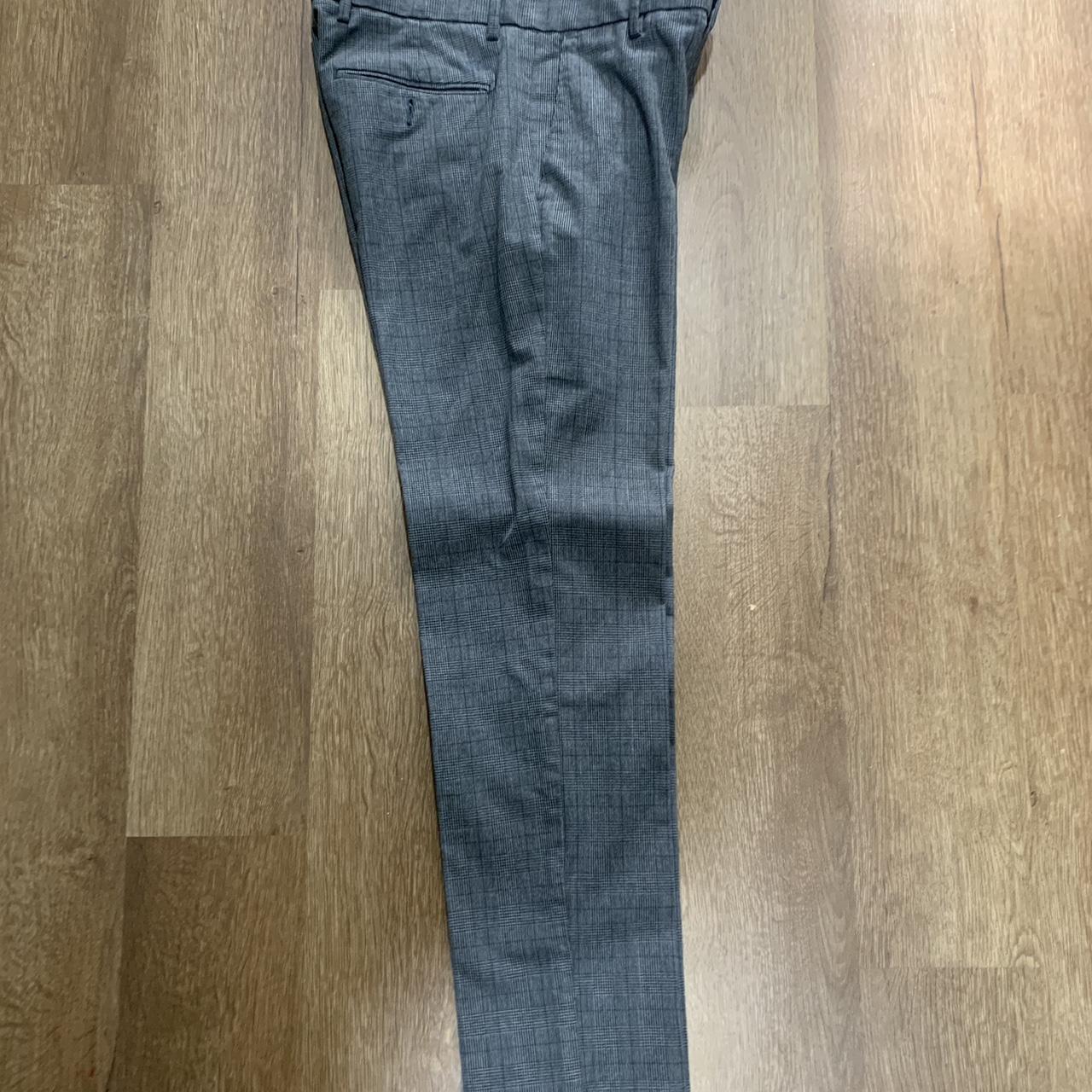 Grey plaid dress pants. Dockers 30x30 Men’s - Depop