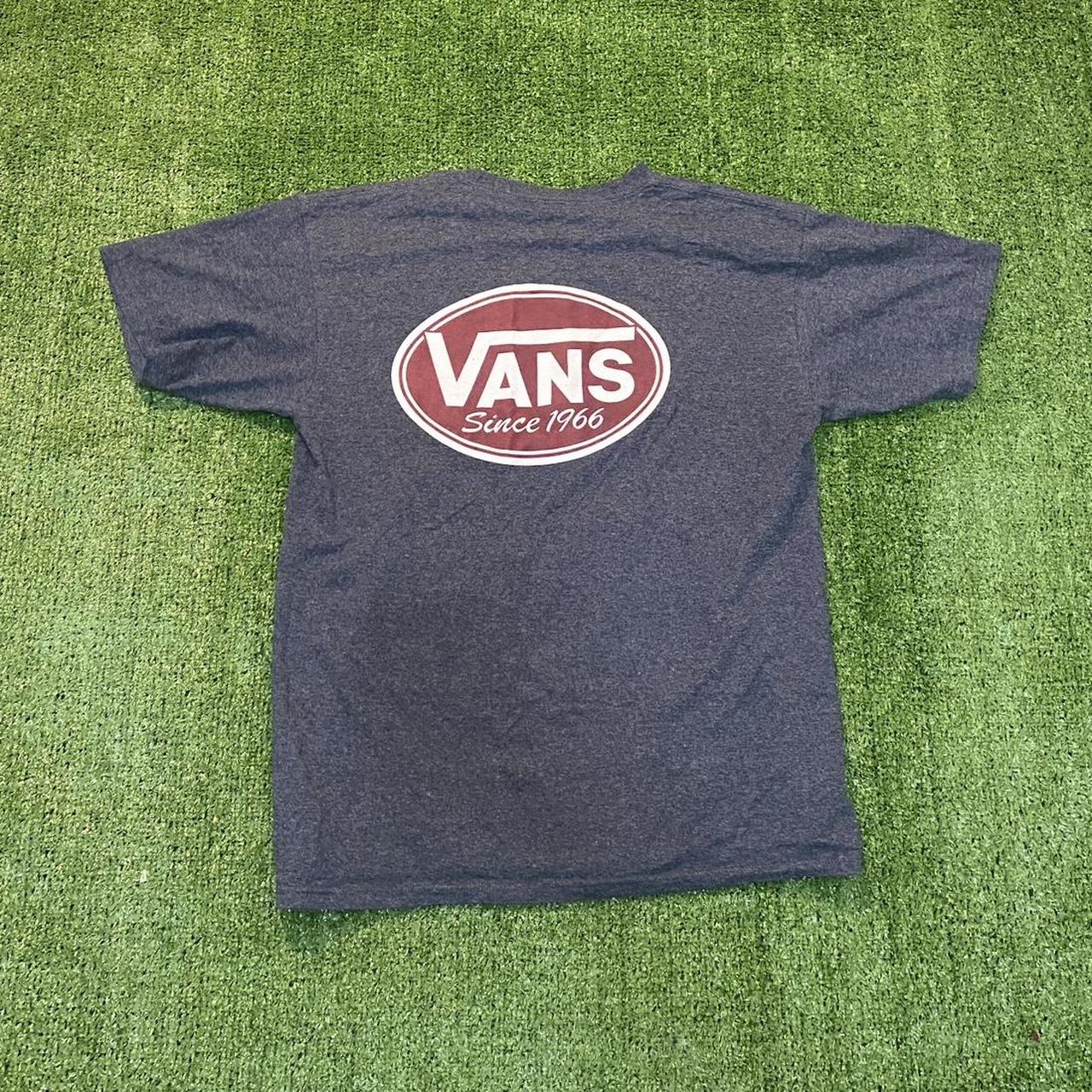 Vans Since 1966 Grey Logo Shirt. Size Medium Great... - Depop