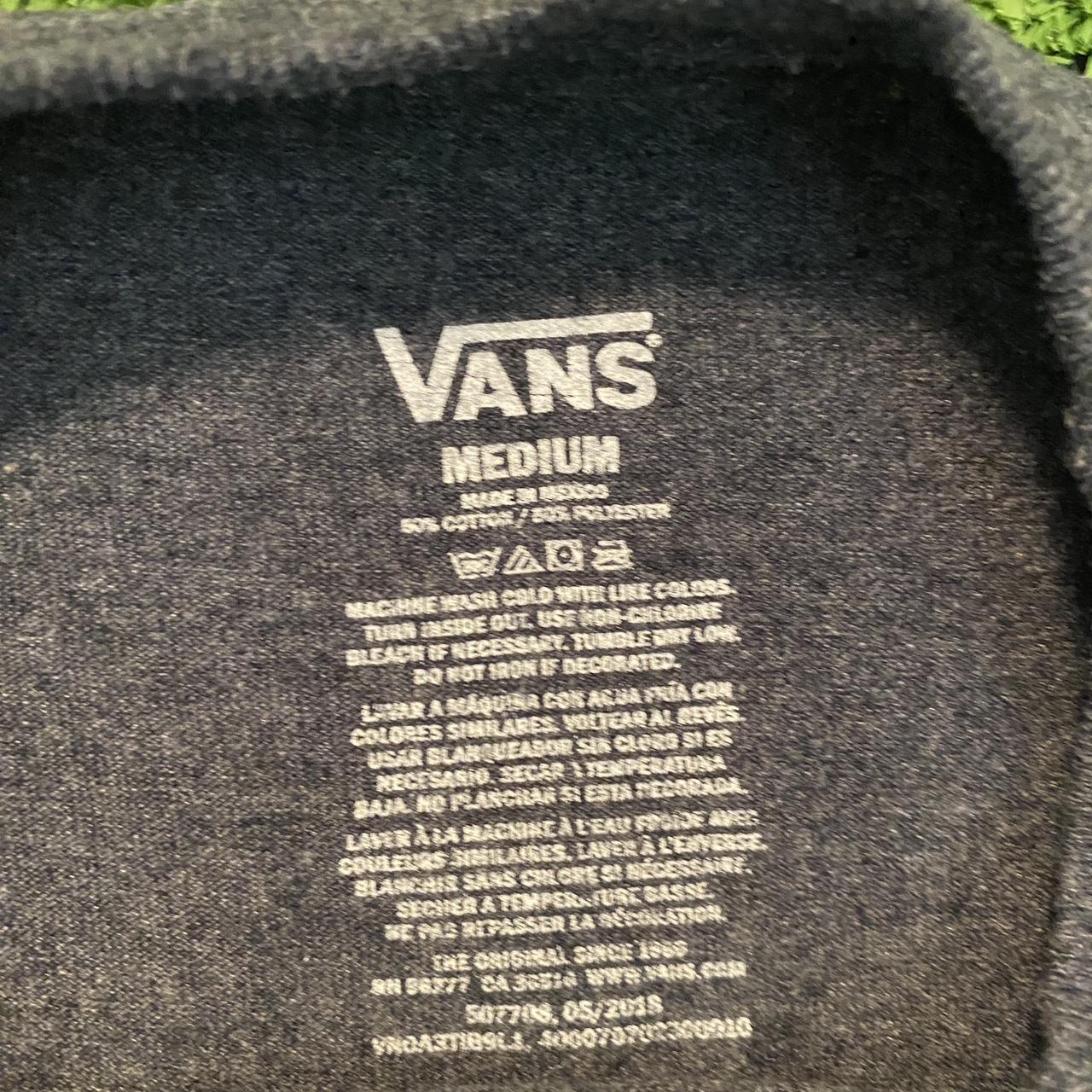 Vans Since 1966 Grey Logo Shirt. Size Medium Great... - Depop