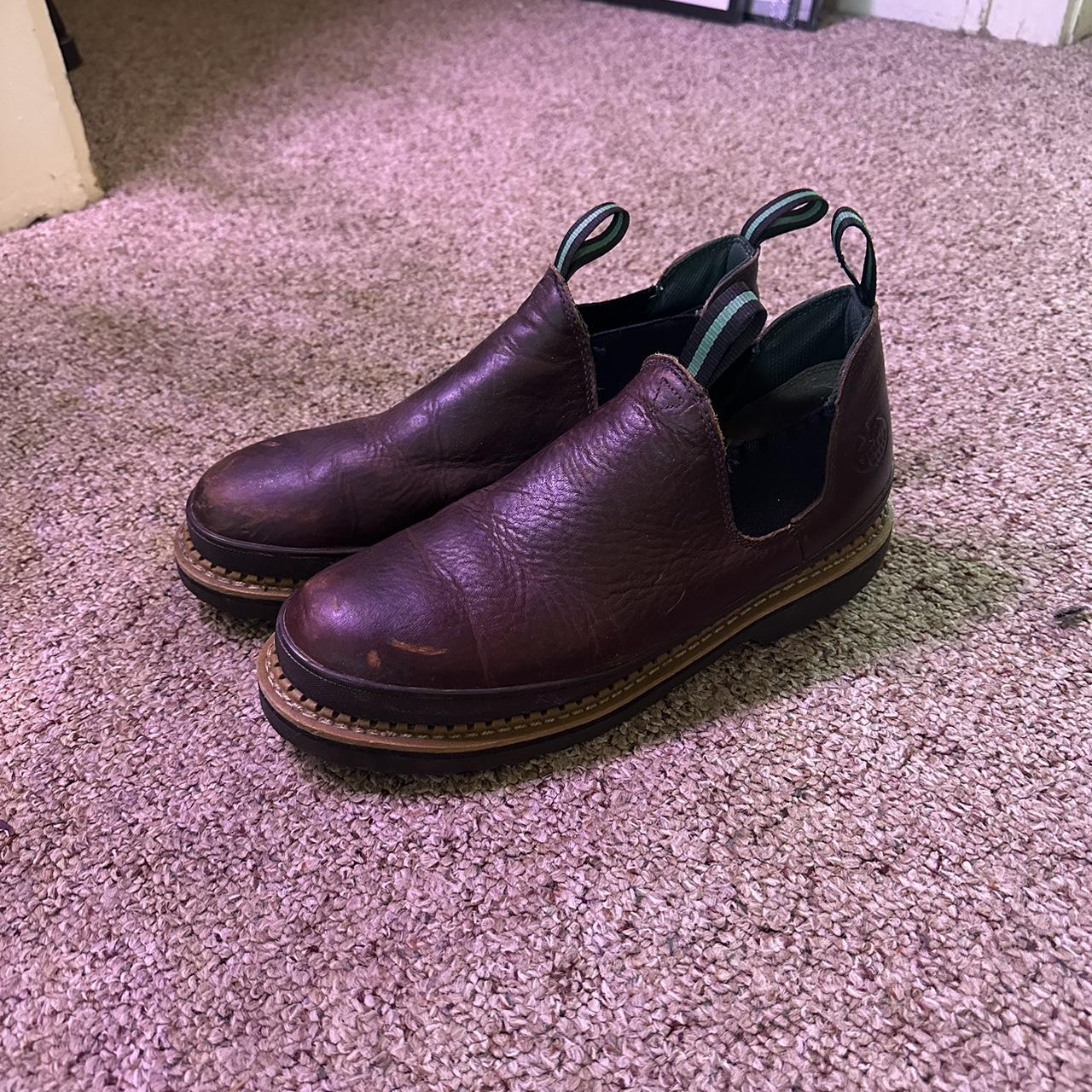George giant steel toed work boots. Size M11 | Depop