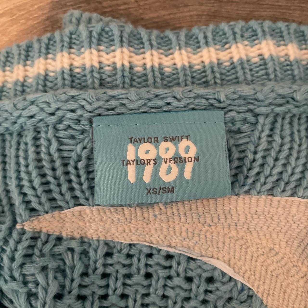 official taylor swift 1989 tv cardigan! fits a xs... - Depop