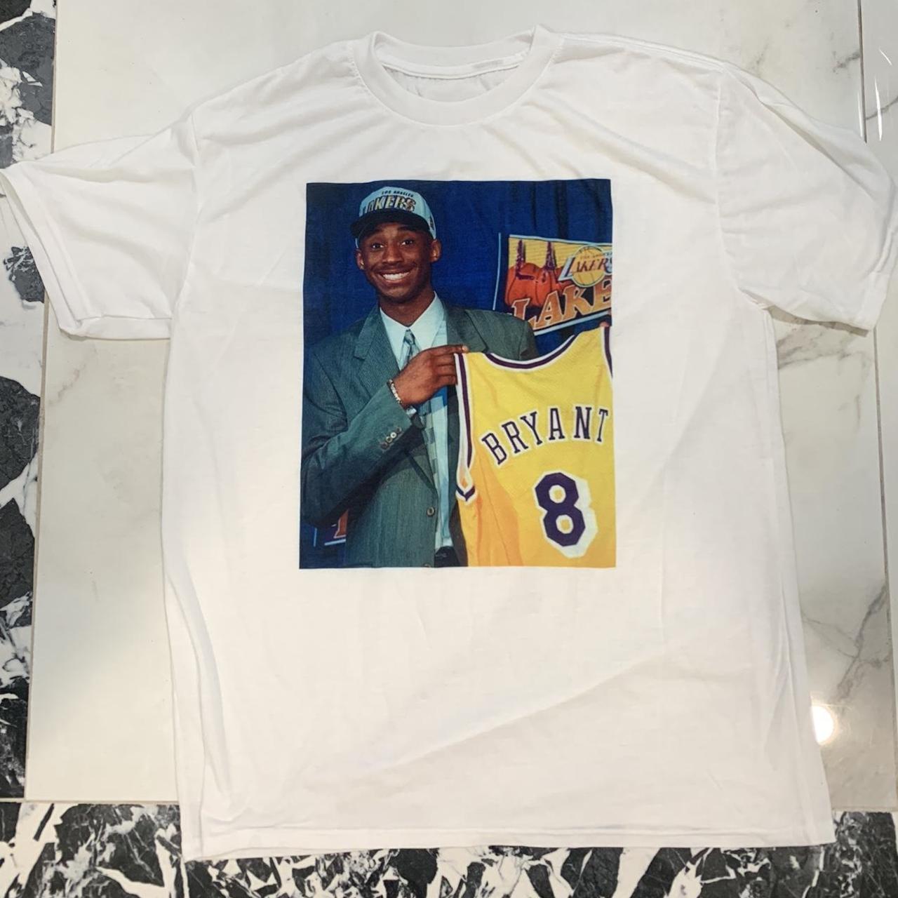 Kobe Bryant draft day shirt Size L - Depop