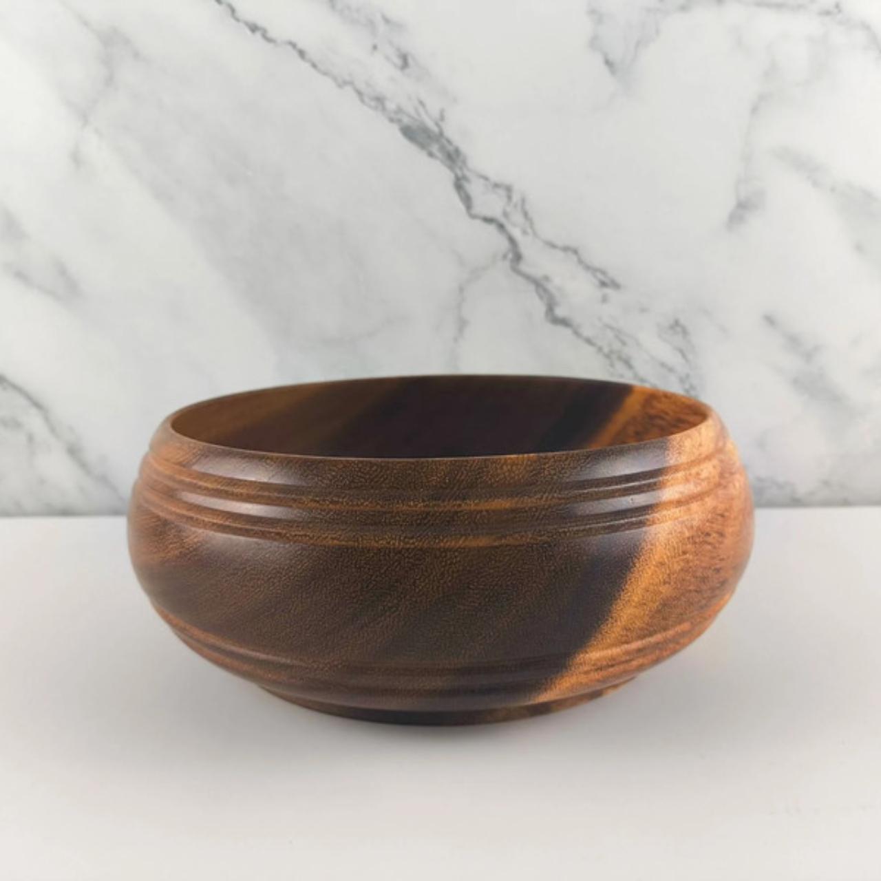 Raintree Timber Wooden Bowl made with Raintree wood... | Depop