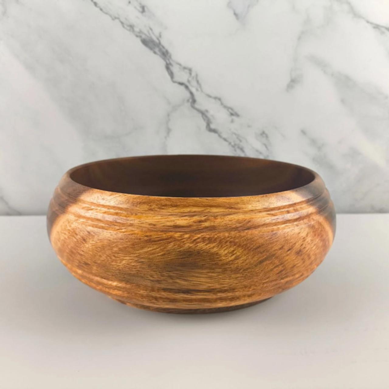 Raintree Timber Wooden Bowl made with Raintree wood... | Depop