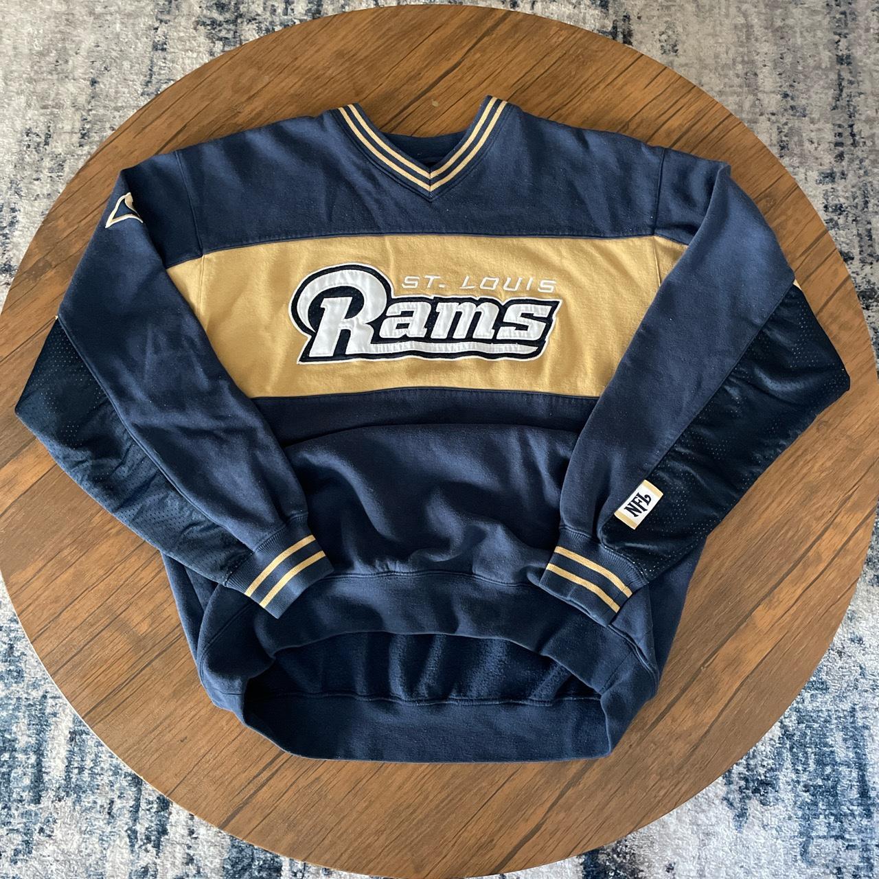 Vintage St. Louis Rams NFL Sweatshirt Tag missing,... - Depop
