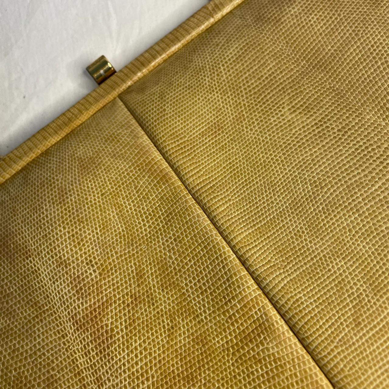 HOLLYWOOD Tan lizard bag Geniune Lizard, Made in... - Depop