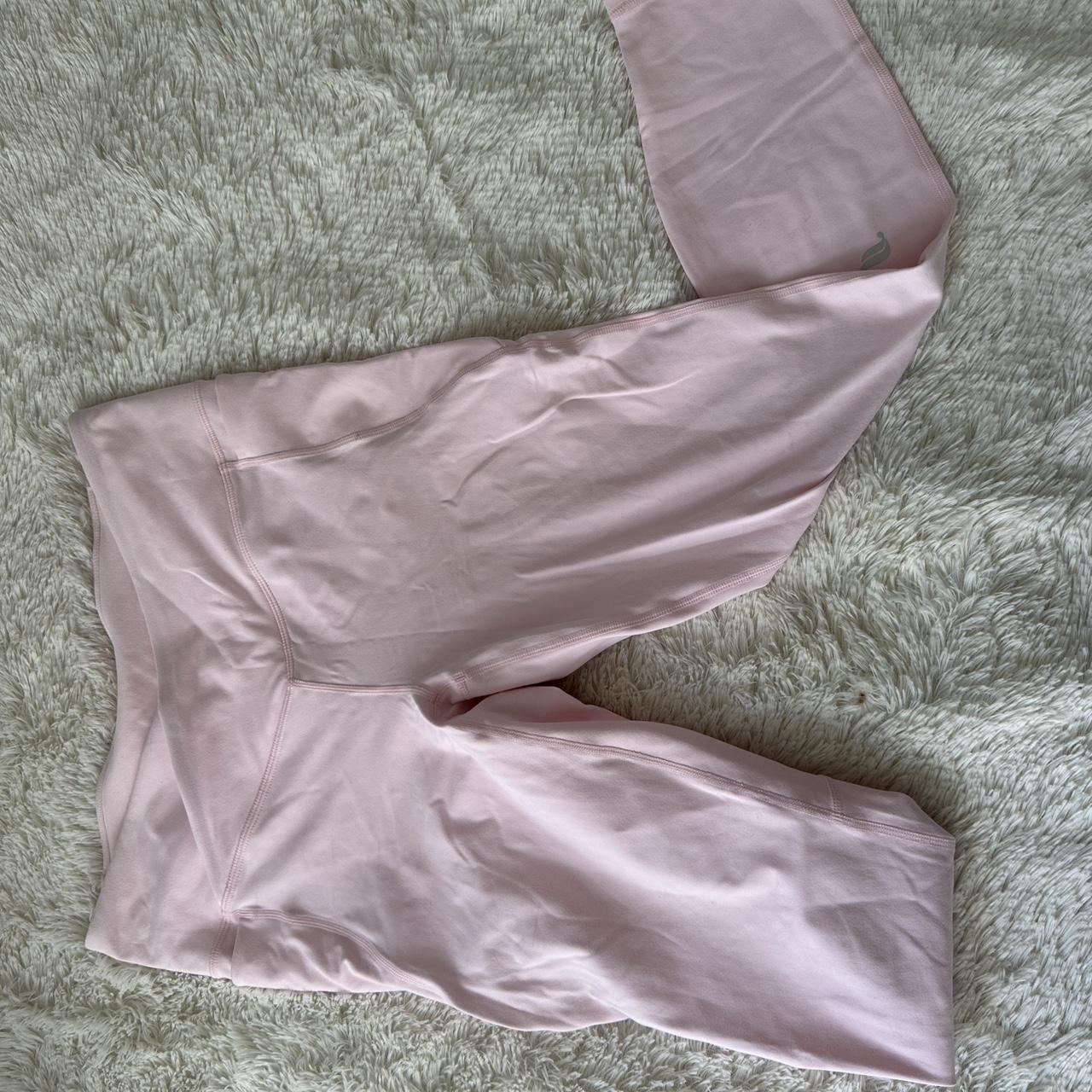 Baby pink workout pants fabletics - Depop