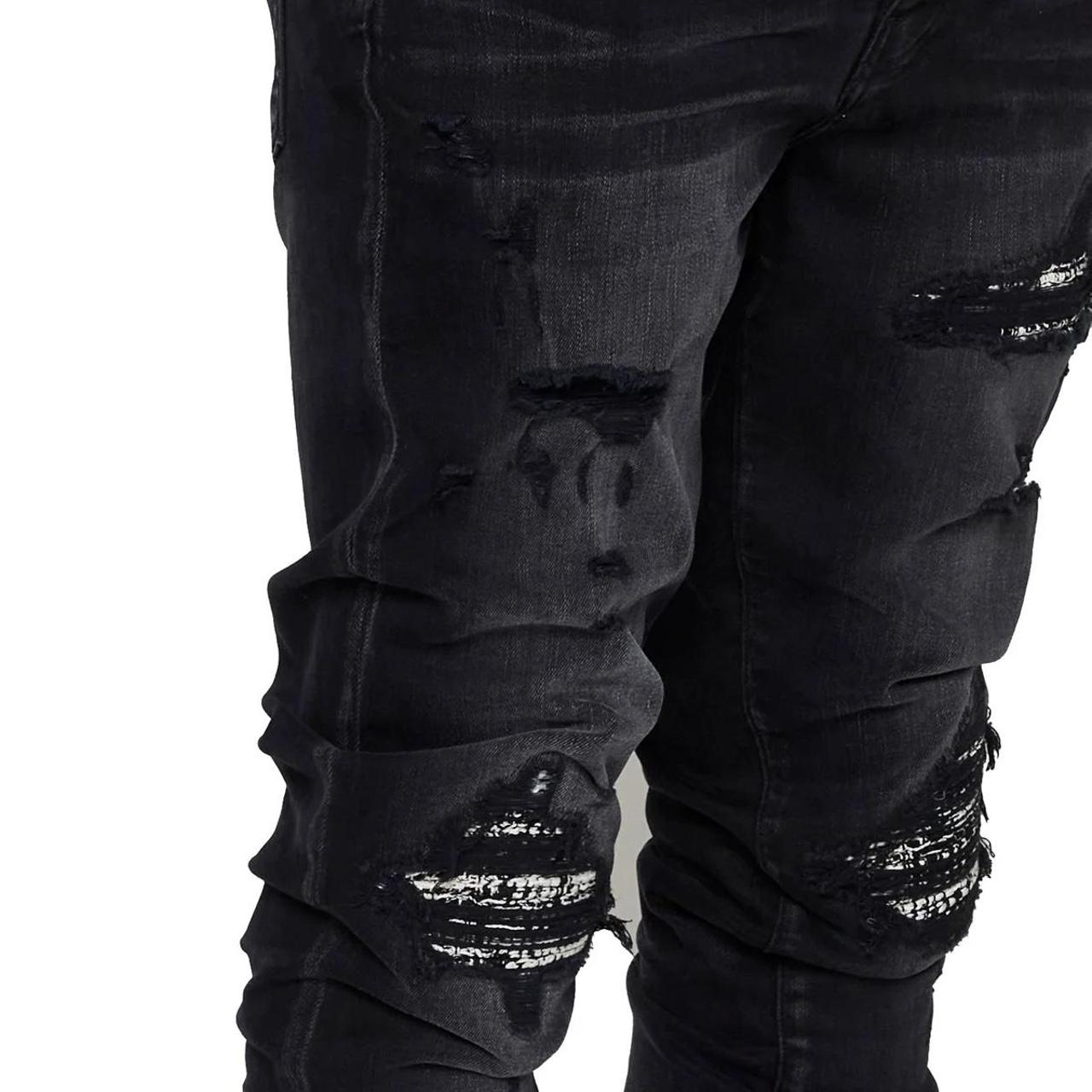 Lightly worn amiri jeans washed once | Depop