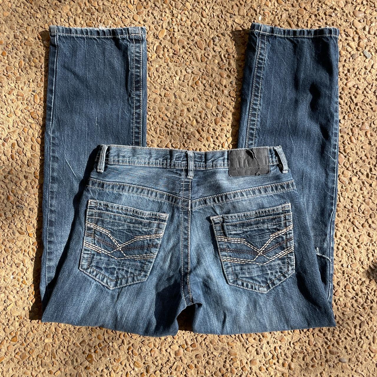 Modern Culture Y2K Pocket Stitched Skater Jeans ... - Depop