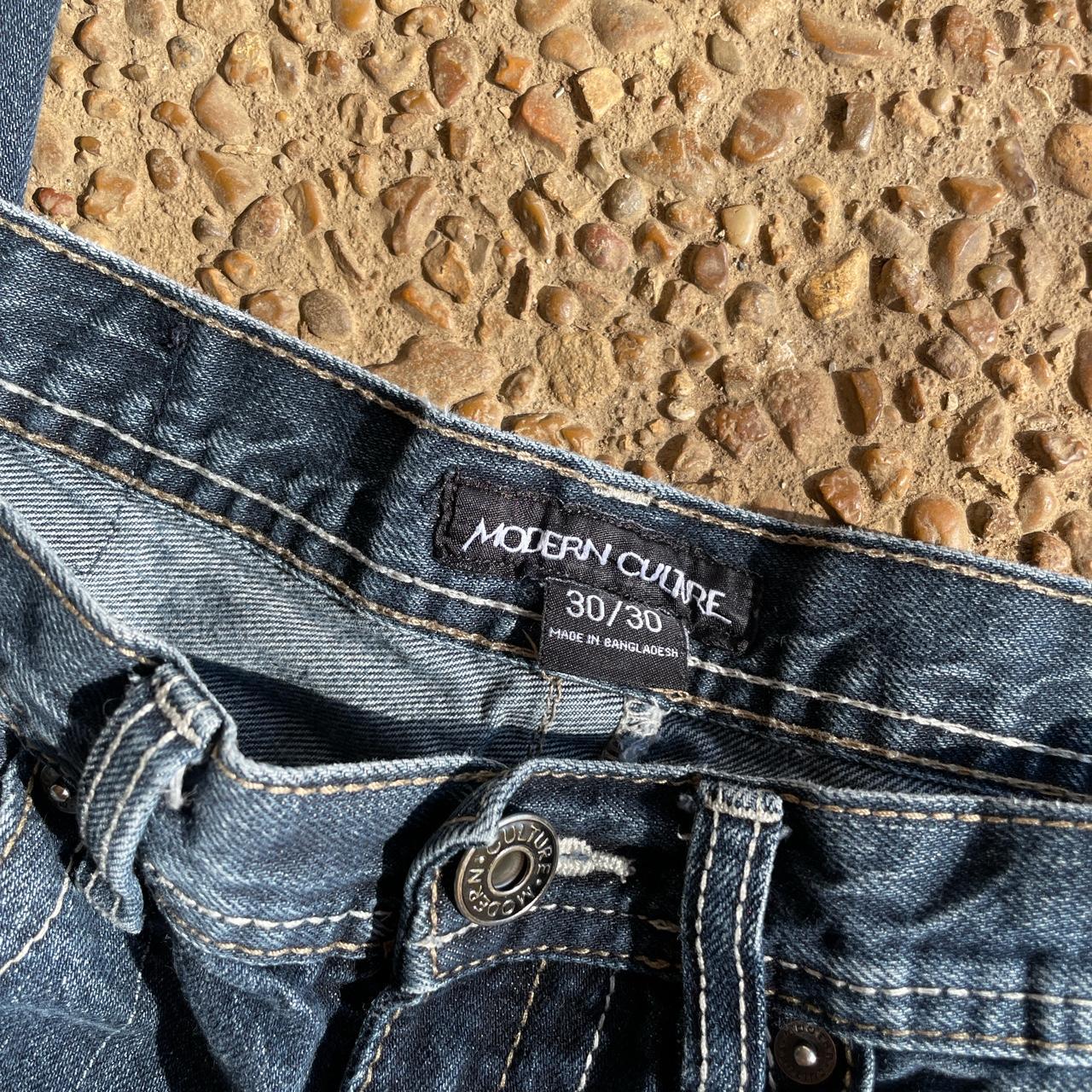 Modern Culture Y2K Pocket Stitched Skater Jeans ... - Depop