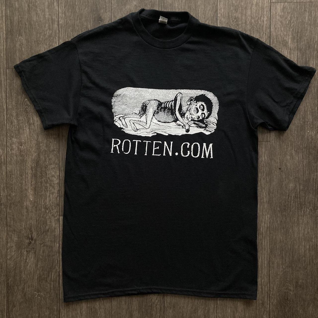 ROTTEN.com internet 2000s ROTTEN DOT COM UNSEX HEAVY... - Depop