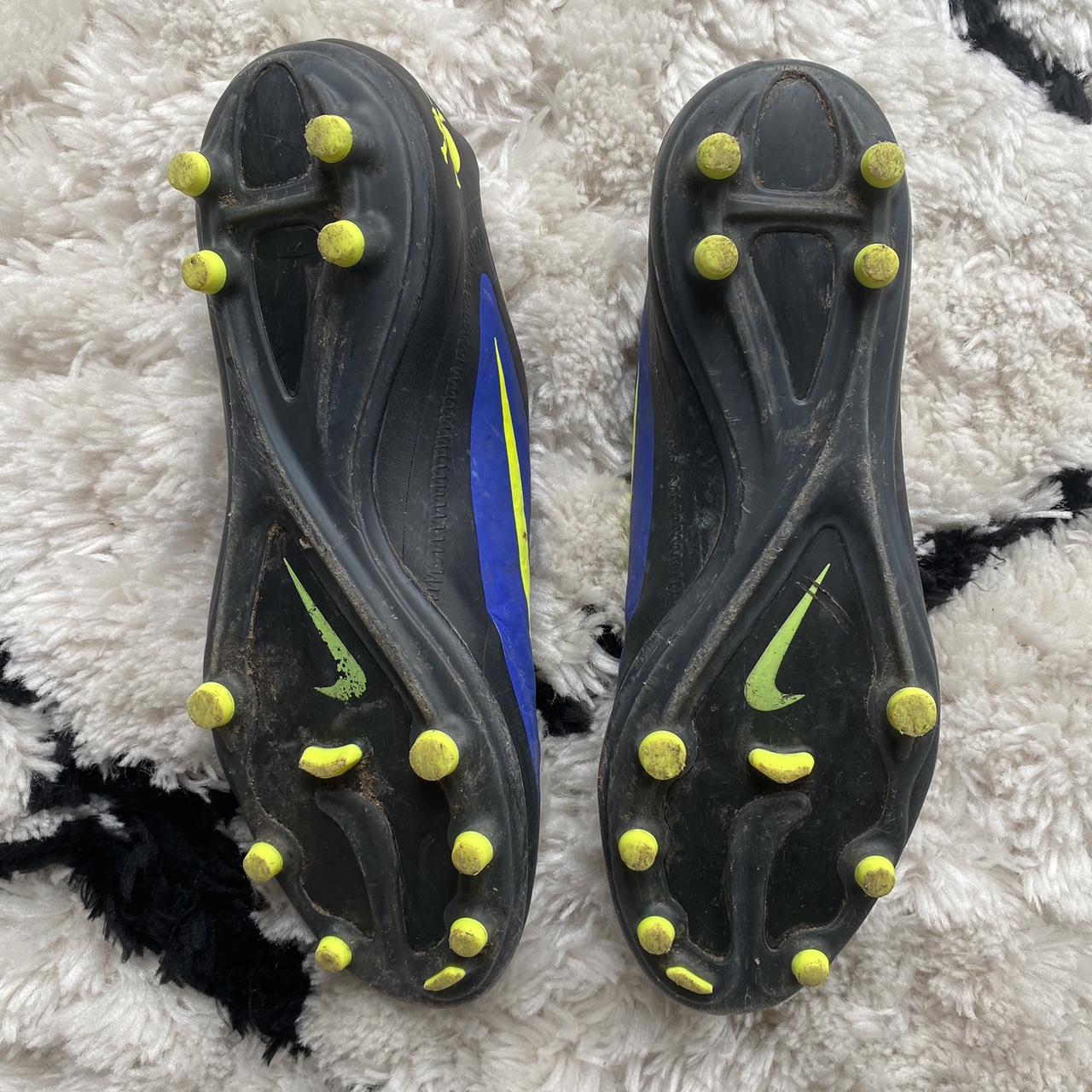 Nike football boots Size UK 8 Crazy colourway No... - Depop