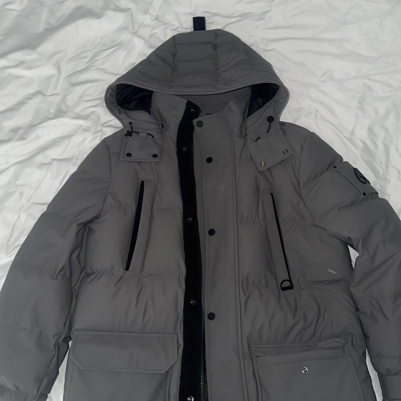 Authentic Grey Moose Knuckles Hybrid Lite puffer... - Depop