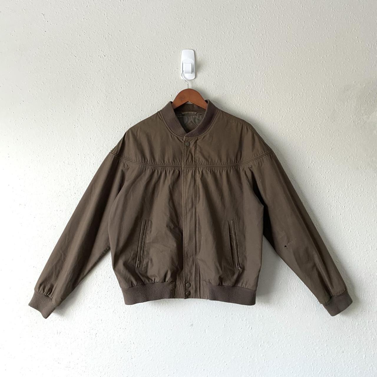 Vintage David Taylor Bomber Jacket Size: Mens... - Depop