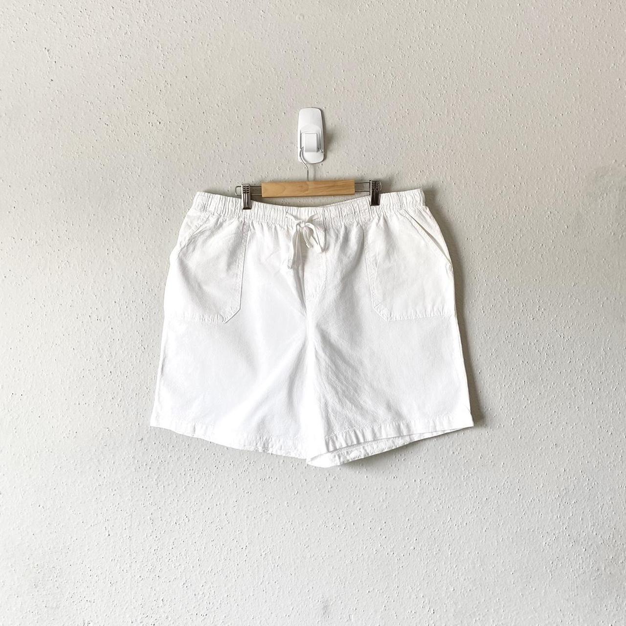 Basic Editions Linen Style Shorts Size: Mens... - Depop