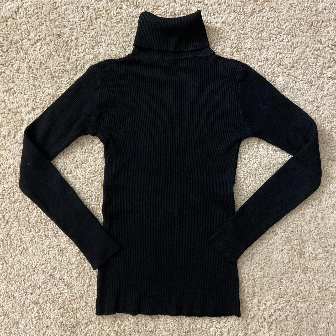 basic black turtleneck, so soft! #turtleneck... - Depop
