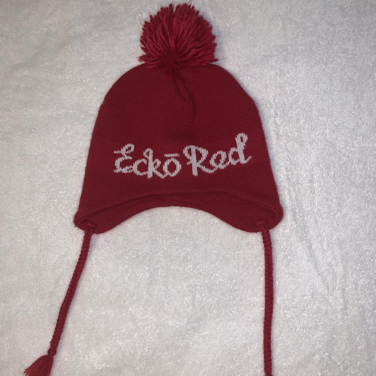 ECKO UNLTD. cute red hat, size small-medium No... - Depop