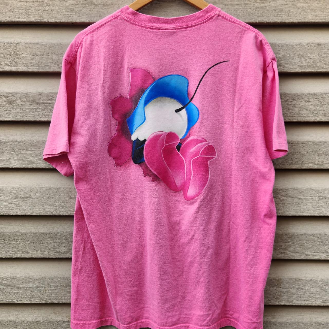 Y2k Minnie Mouse Pink Tee Condition: 9/10 - Minimal... - Depop