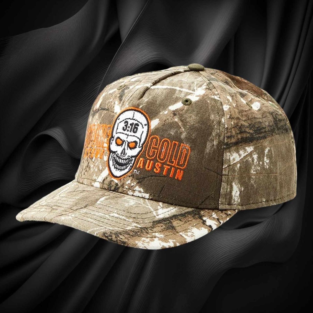 Stone Cold Steve Austin 3:16 WWF WWE Camouflage Camo... - Depop