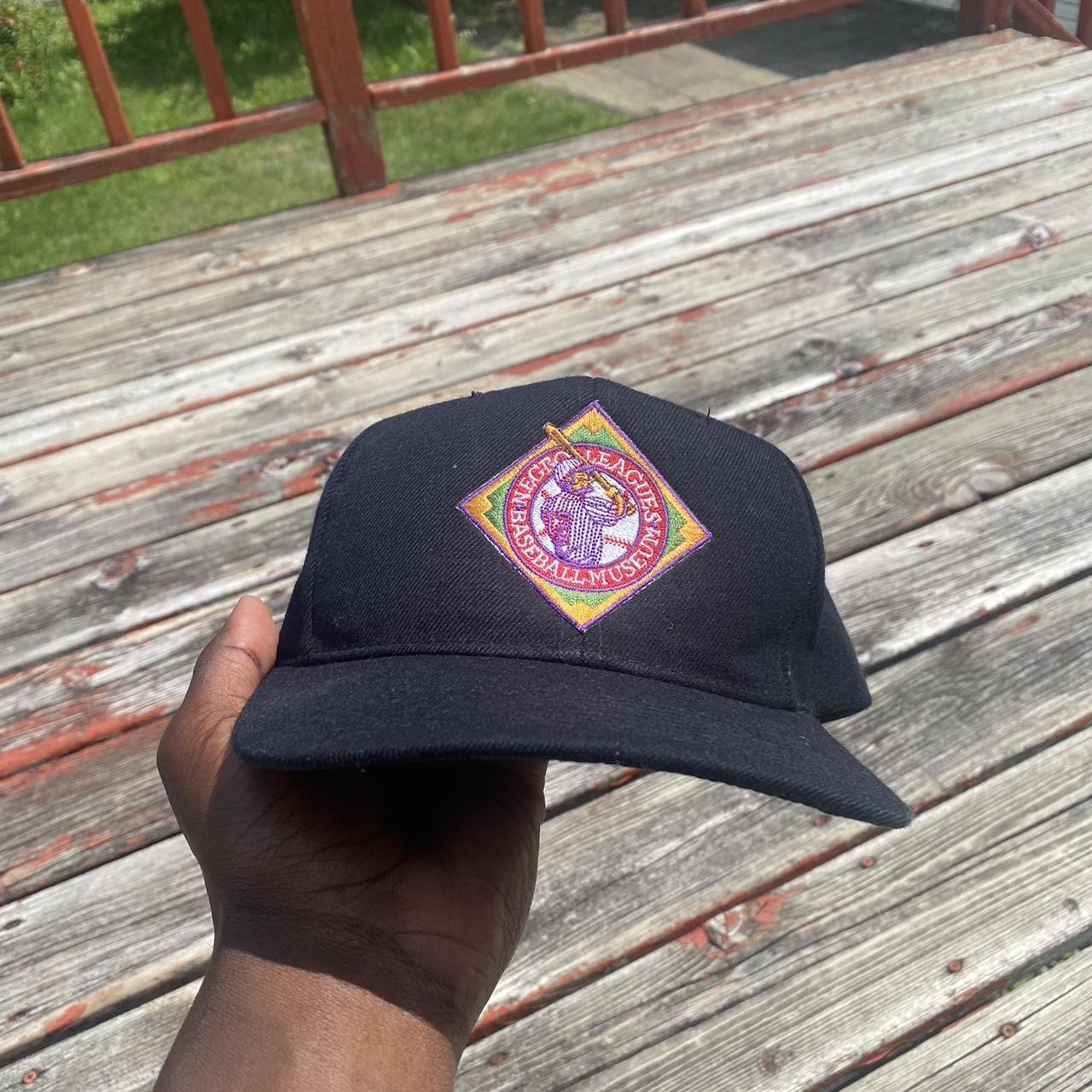 Vintage Negro League Baseball Museum SnapBack Hat... - Depop