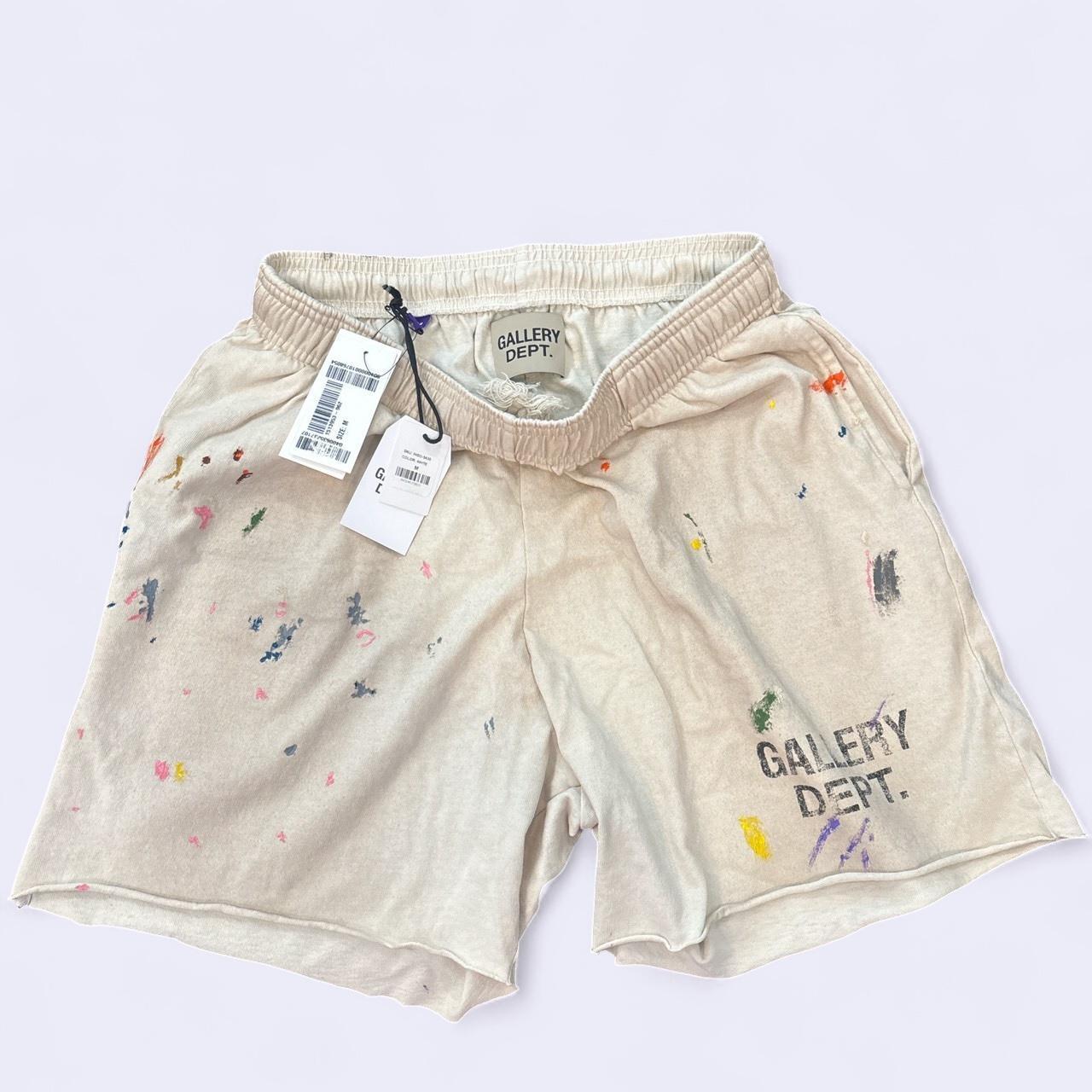 Gallery Dept. multi-coloured paint splatter shorts.... | Depop