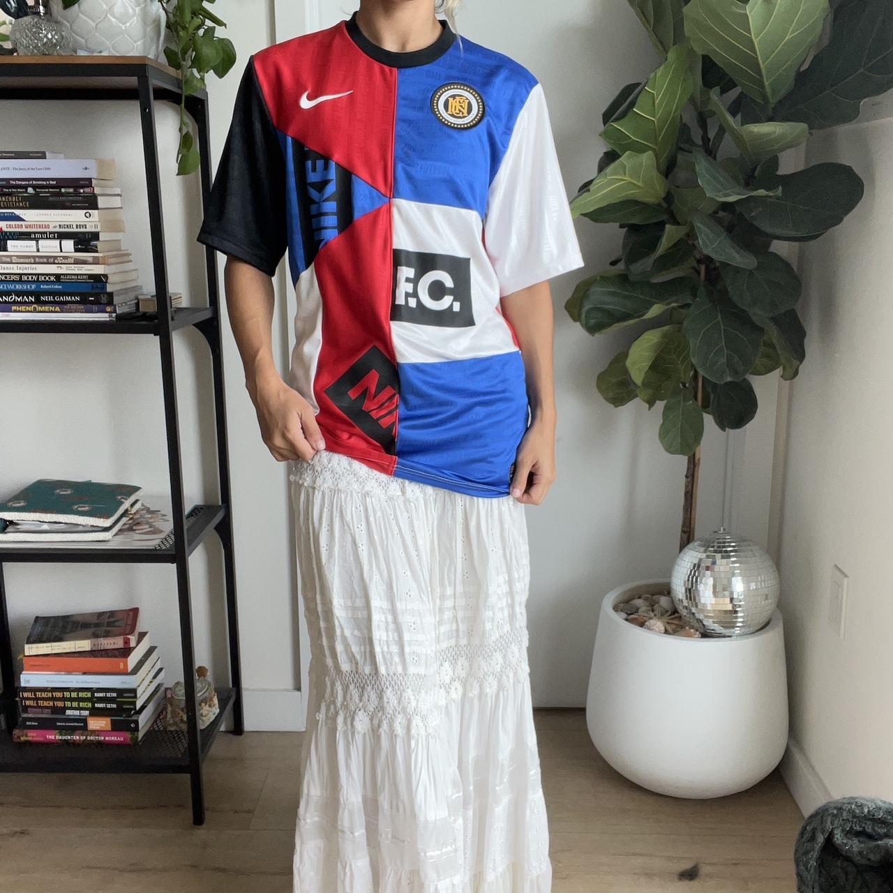 Nike FC Home Futbol Soccer Colorblock Jersey -... - Depop