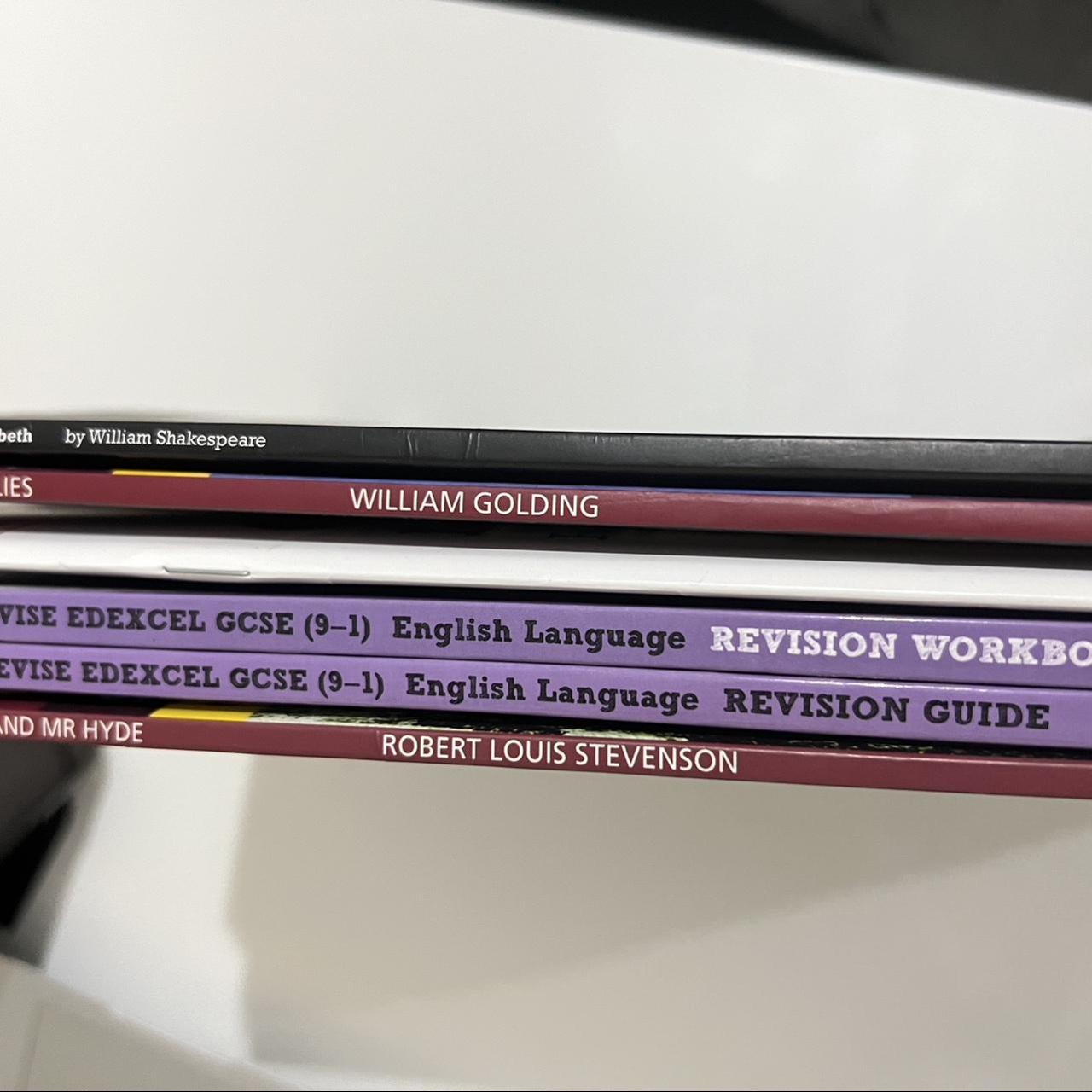 GCSE English Revision Book Bundle: 6 revision books... - Depop