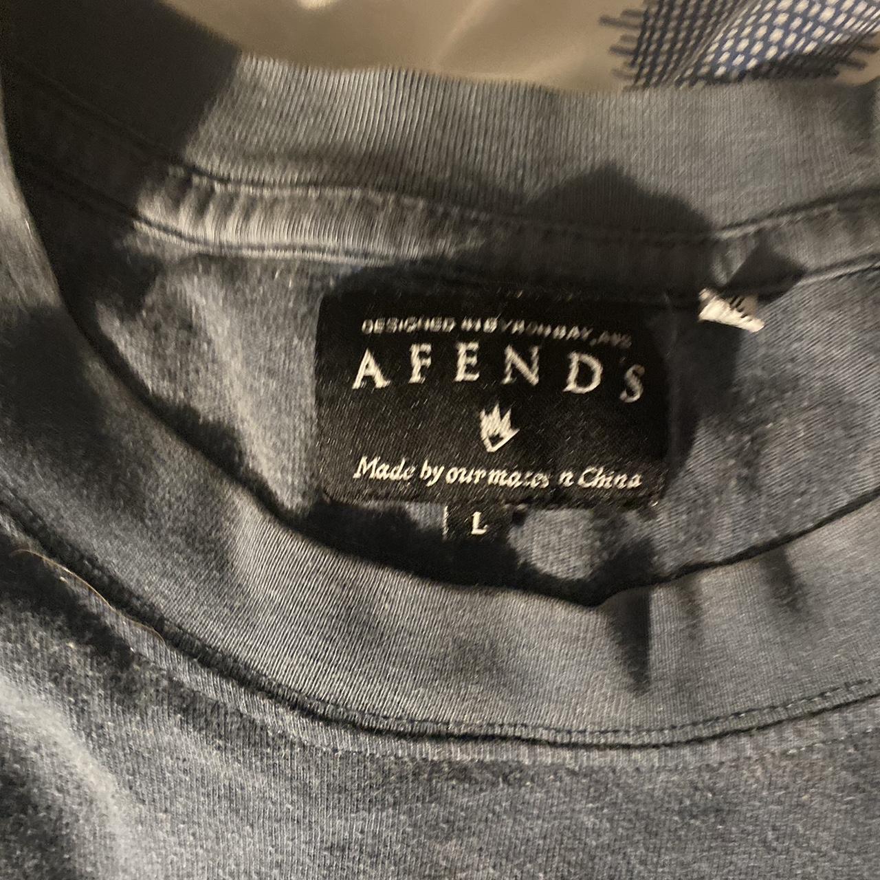 Green and red afends long sleeve very baggy - Depop