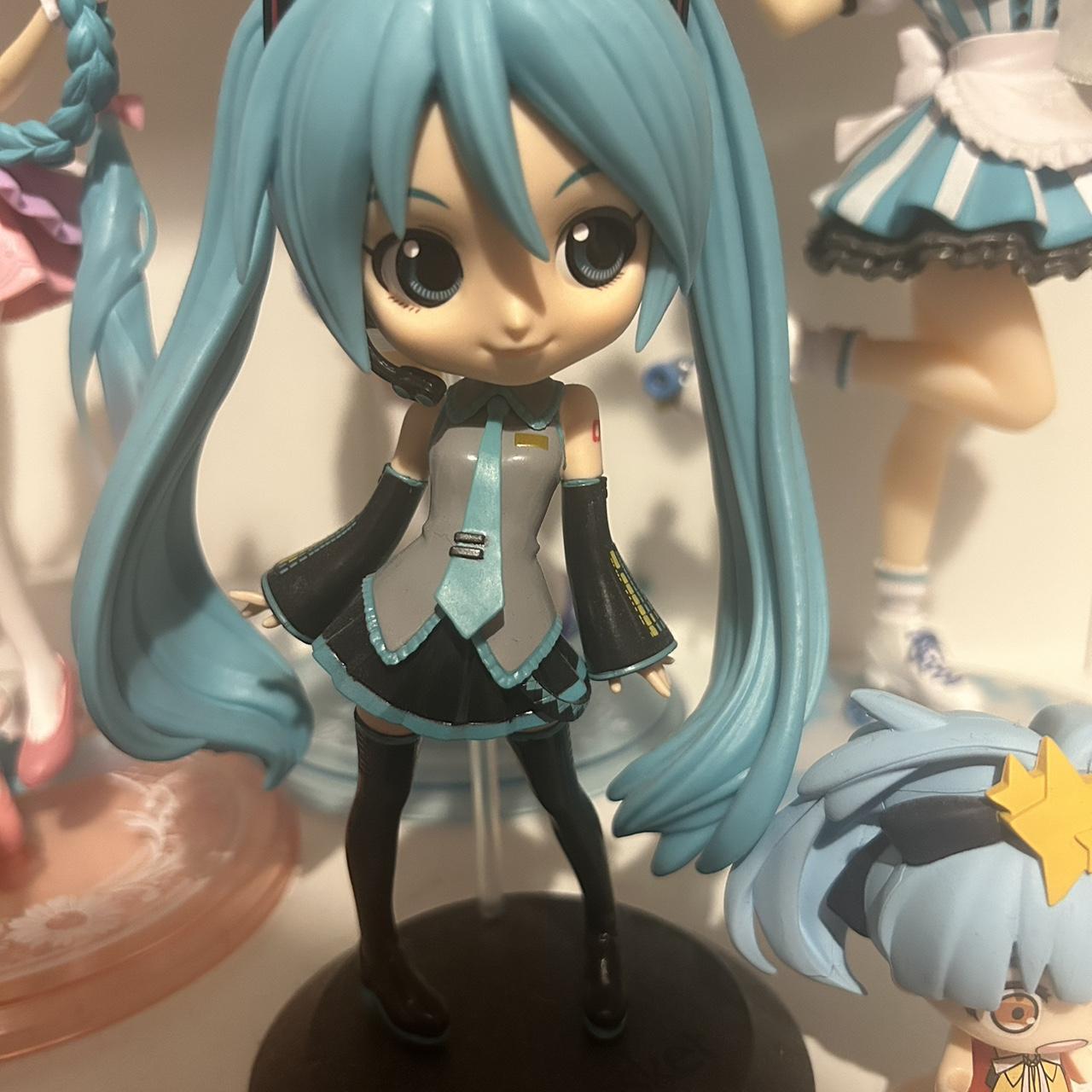 Hatsune miku qposket anime figure No box slightly... - Depop