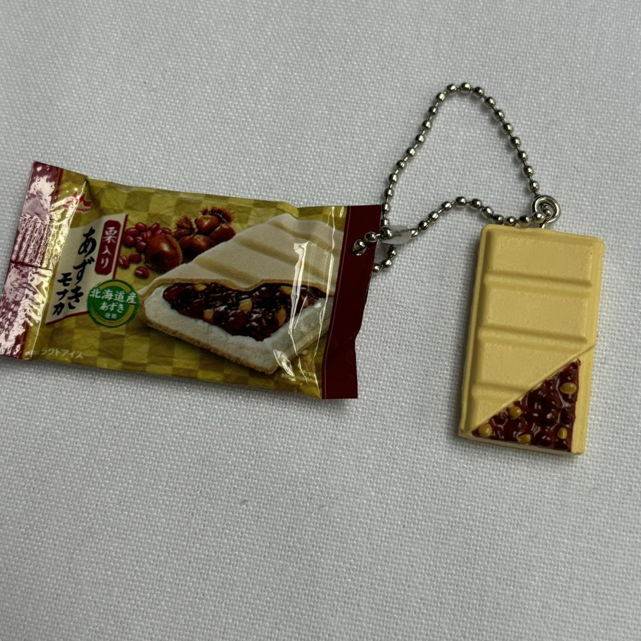 Japanese chocolate/red bean bar miniature Gashapon... - Depop
