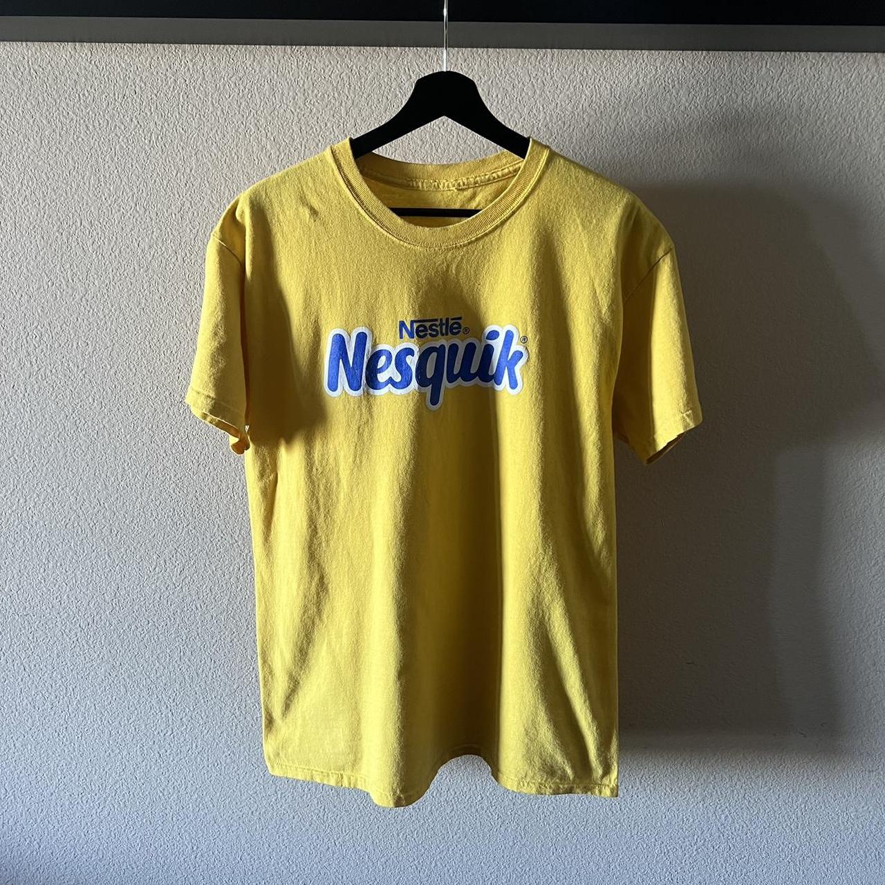 Men's Yellow and Blue T-shirt | Depop