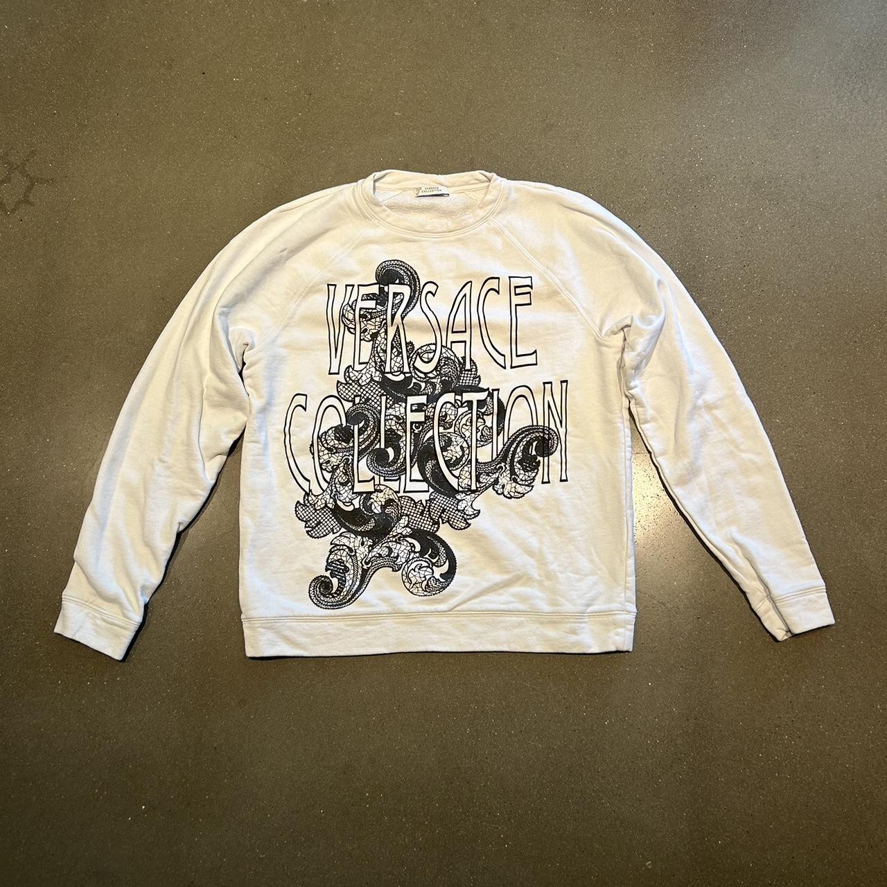 -Versace Collection Crewneck -size Large... - Depop