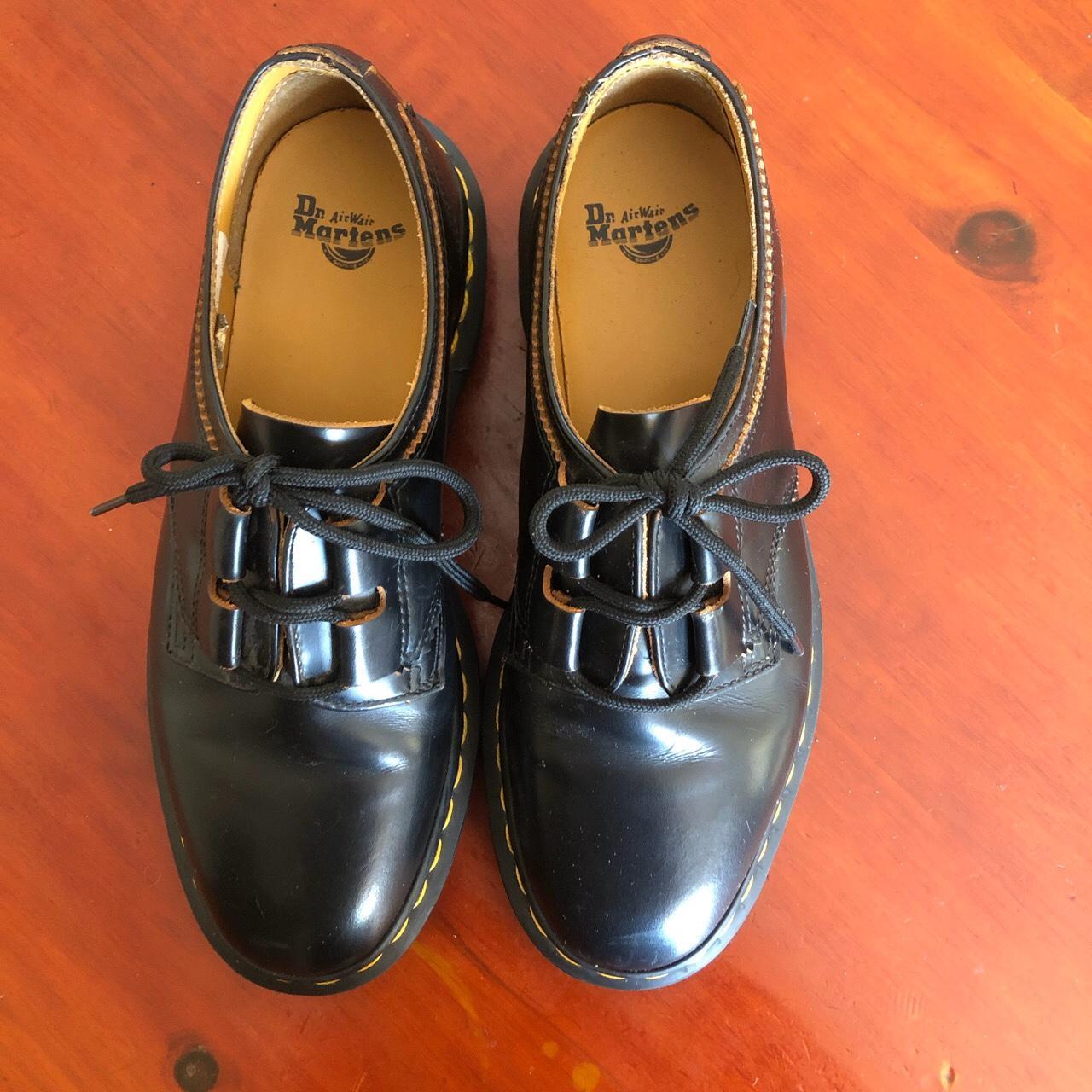 Genuine Doc Martin low rise lace up preppy school... - Depop