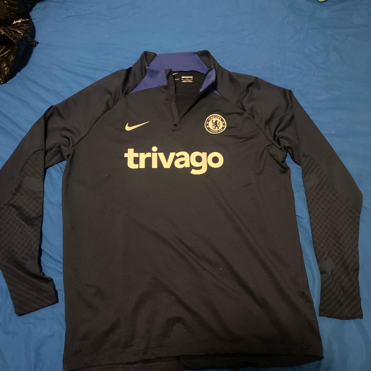 Nike Chelsea football training top ... | Depop