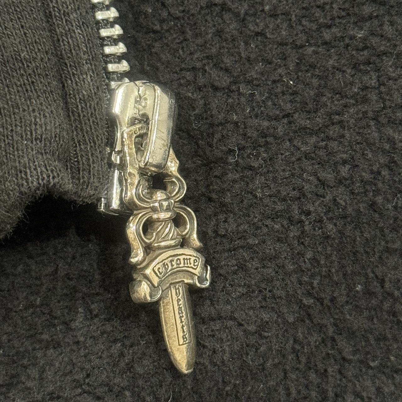 CHROME HEARTS MALIBU ZIP UP🖤 -size S -authentic -... - Depop